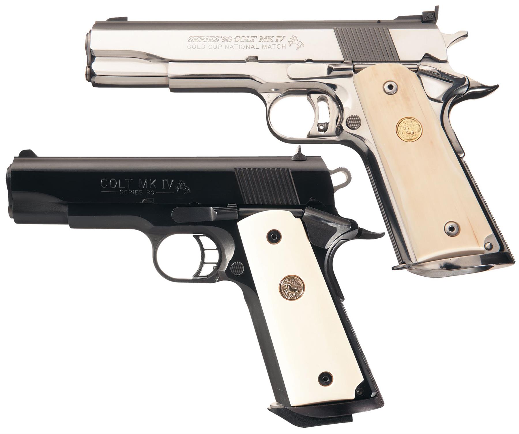 Two Colt Semi-Automatic Pistols | Rock Island Auction