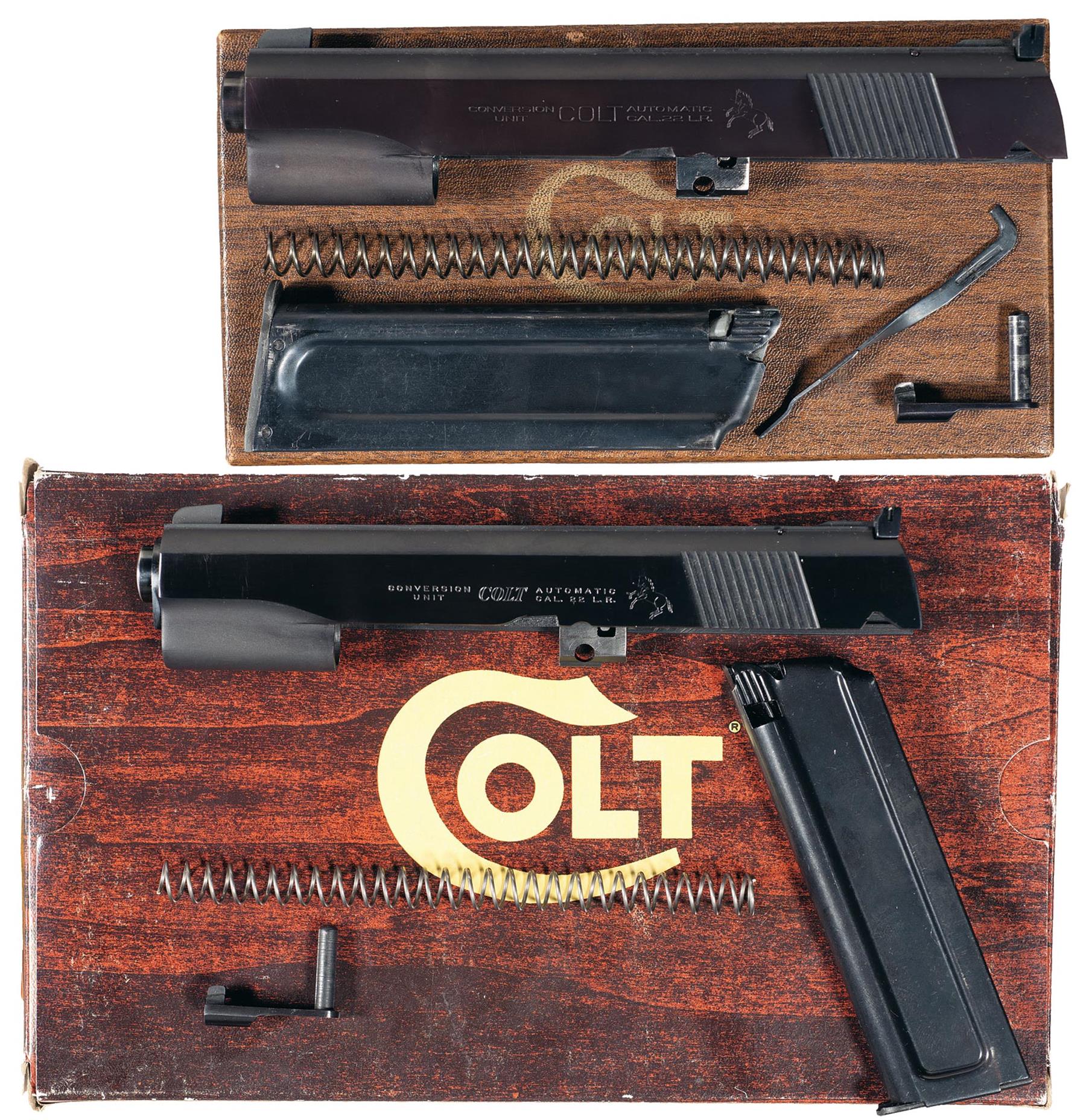 Two Boxed Colt 22 LR Conversion Kits for Government Model 1911 S | Rock ...