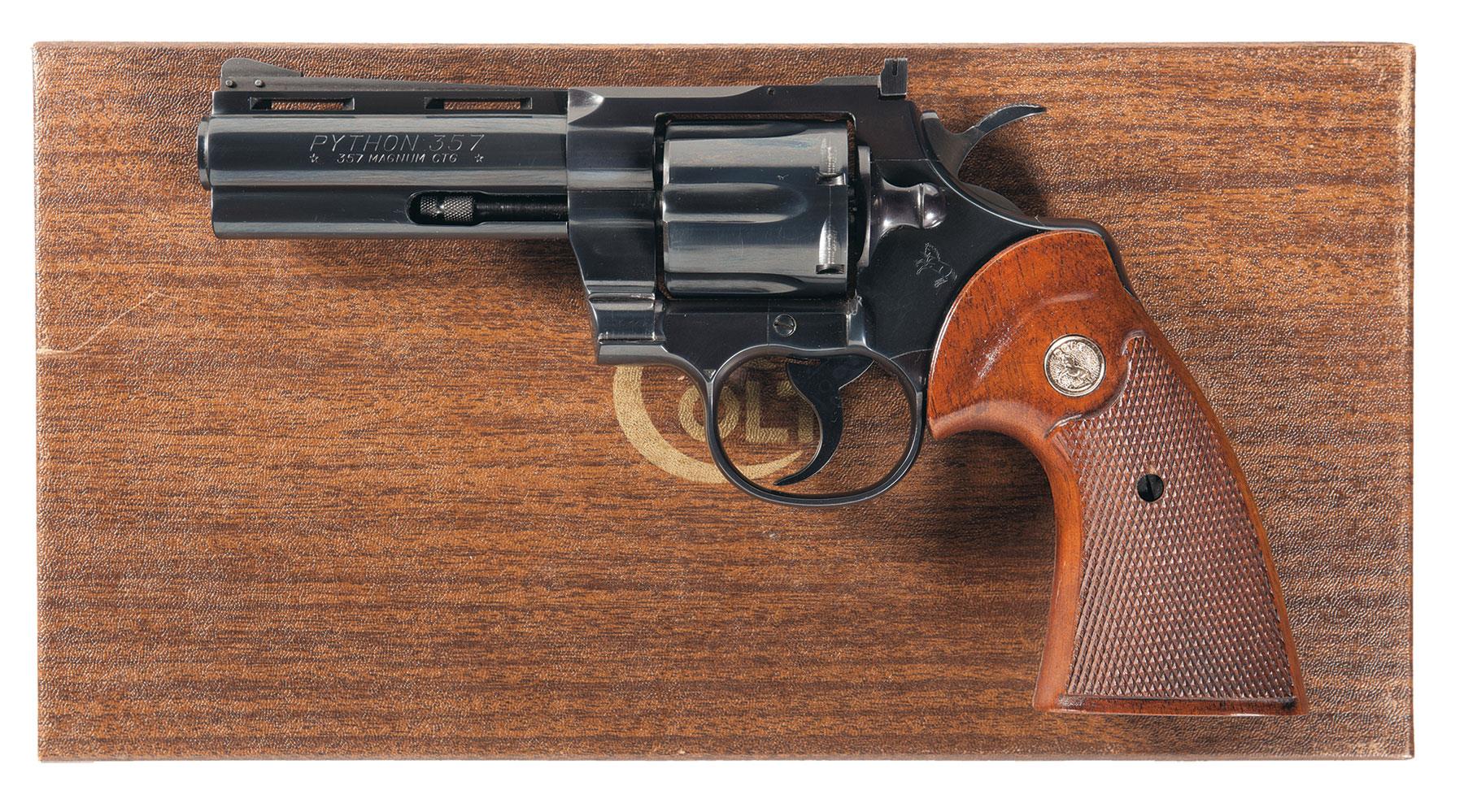 Colt Python Model Double Action Revolver with Factory Box | Rock Island ...