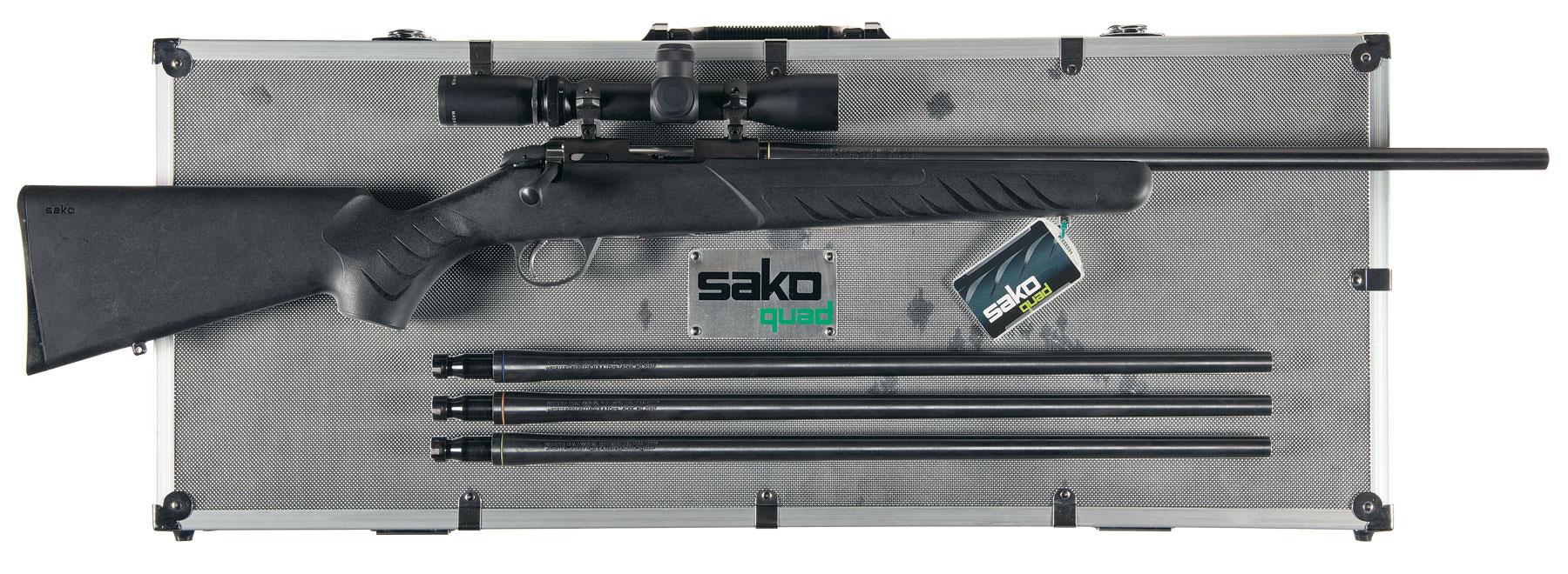 Sako Quad RH PO4R Rifle 22 RF | Rock Island Auction