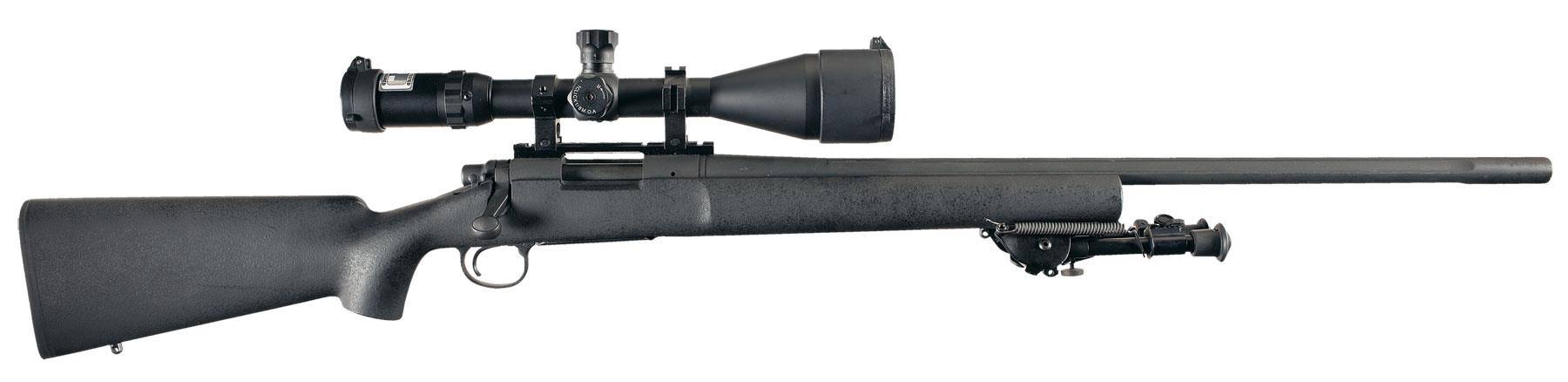 Scoped Remington Model 700 Police Bolt Action Rifle with Bipod | Rock ...