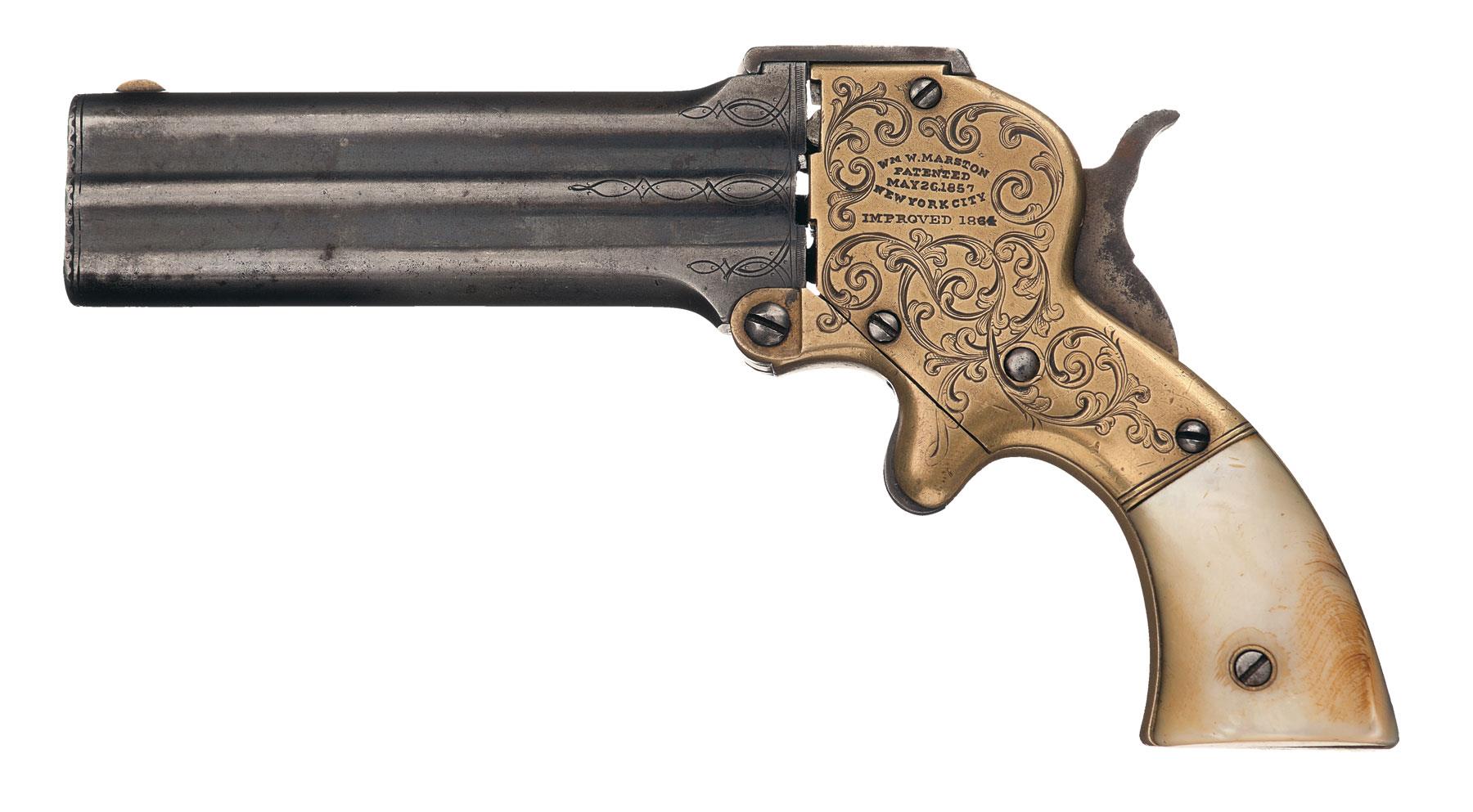 Marston W W & Co Derringer Pistol 32 RF | Rock Island Auction