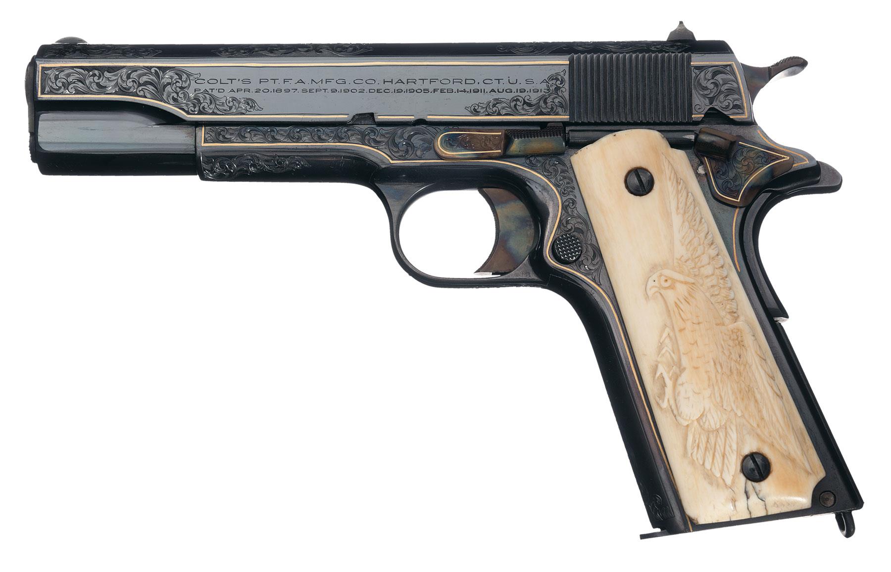 Colt National Match Pistol 45 ACP | Rock Island Auction