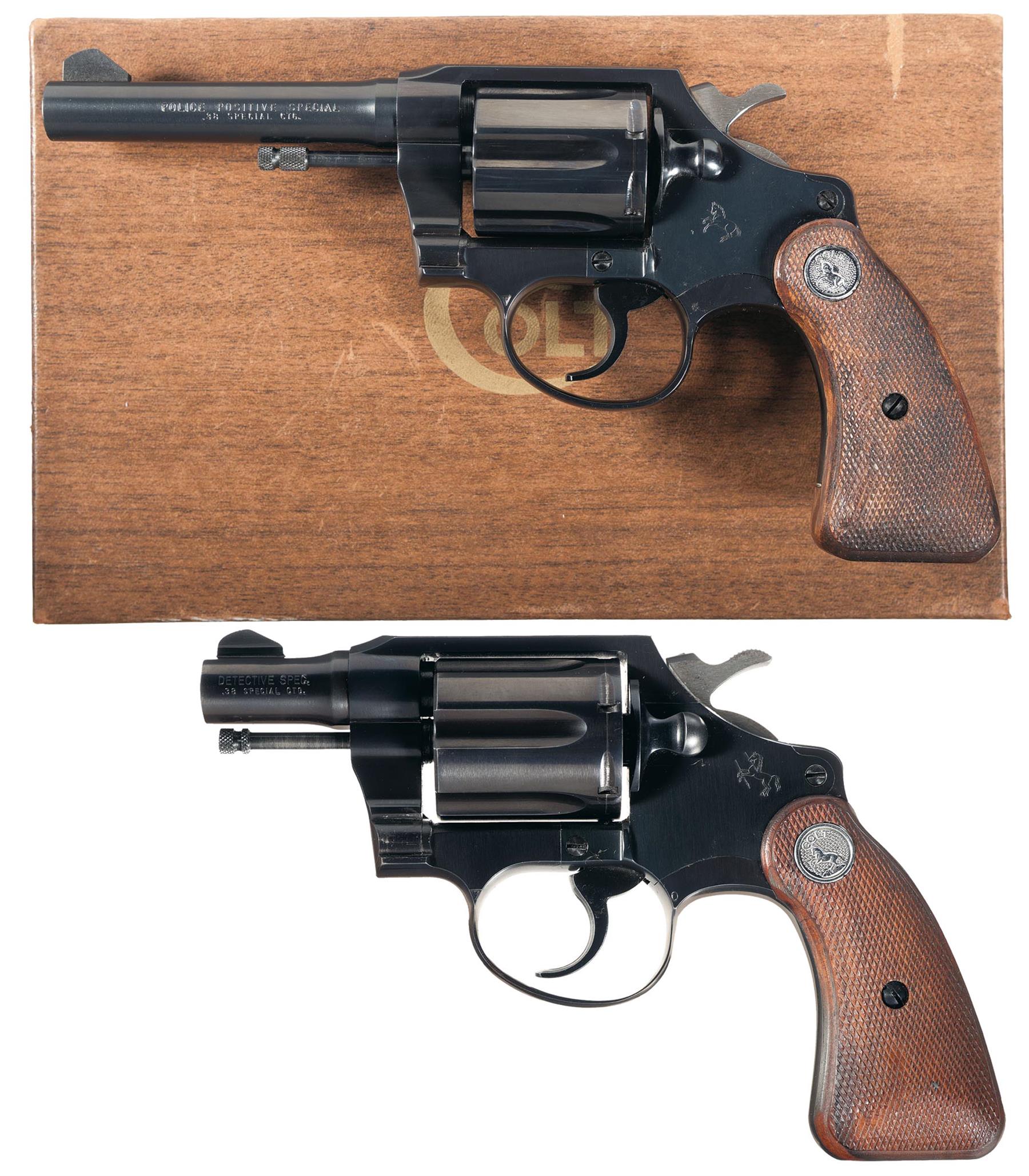 Two Colt DA Revolvers | Rock Island Auction