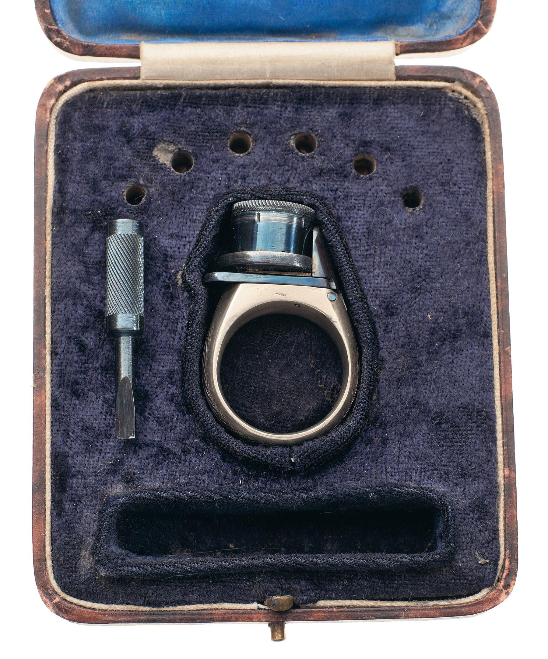 Outstanding and Desirable Cased Le Petit Protector Ring Gun | Rock ...