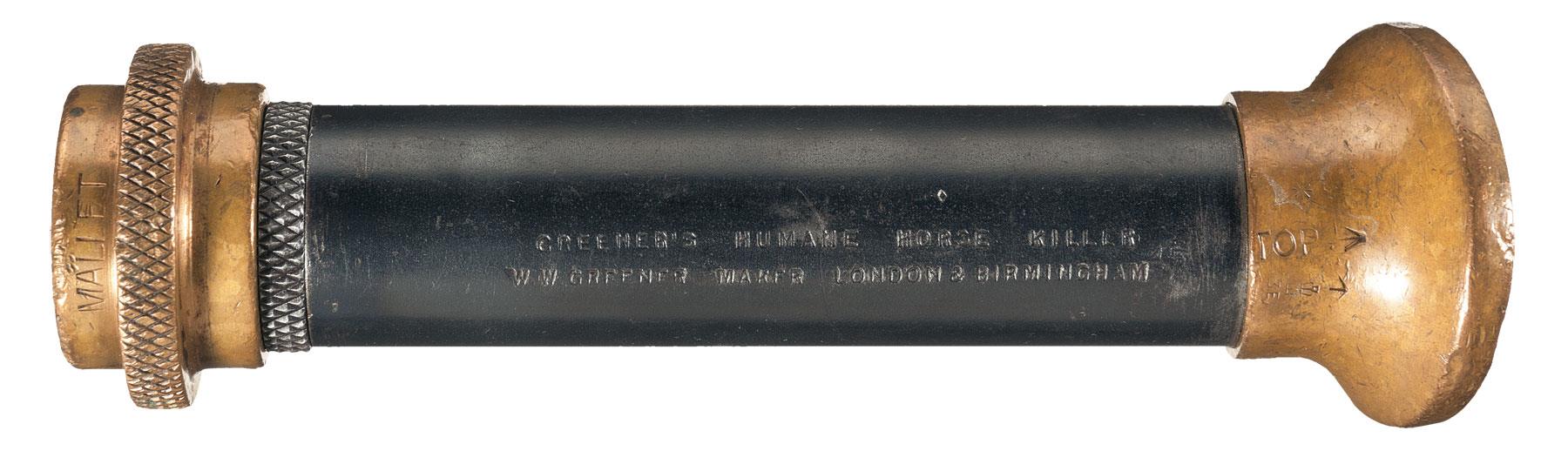 Greener Humane Horse Killer Single Shot Collapsible Pistol | Rock ...