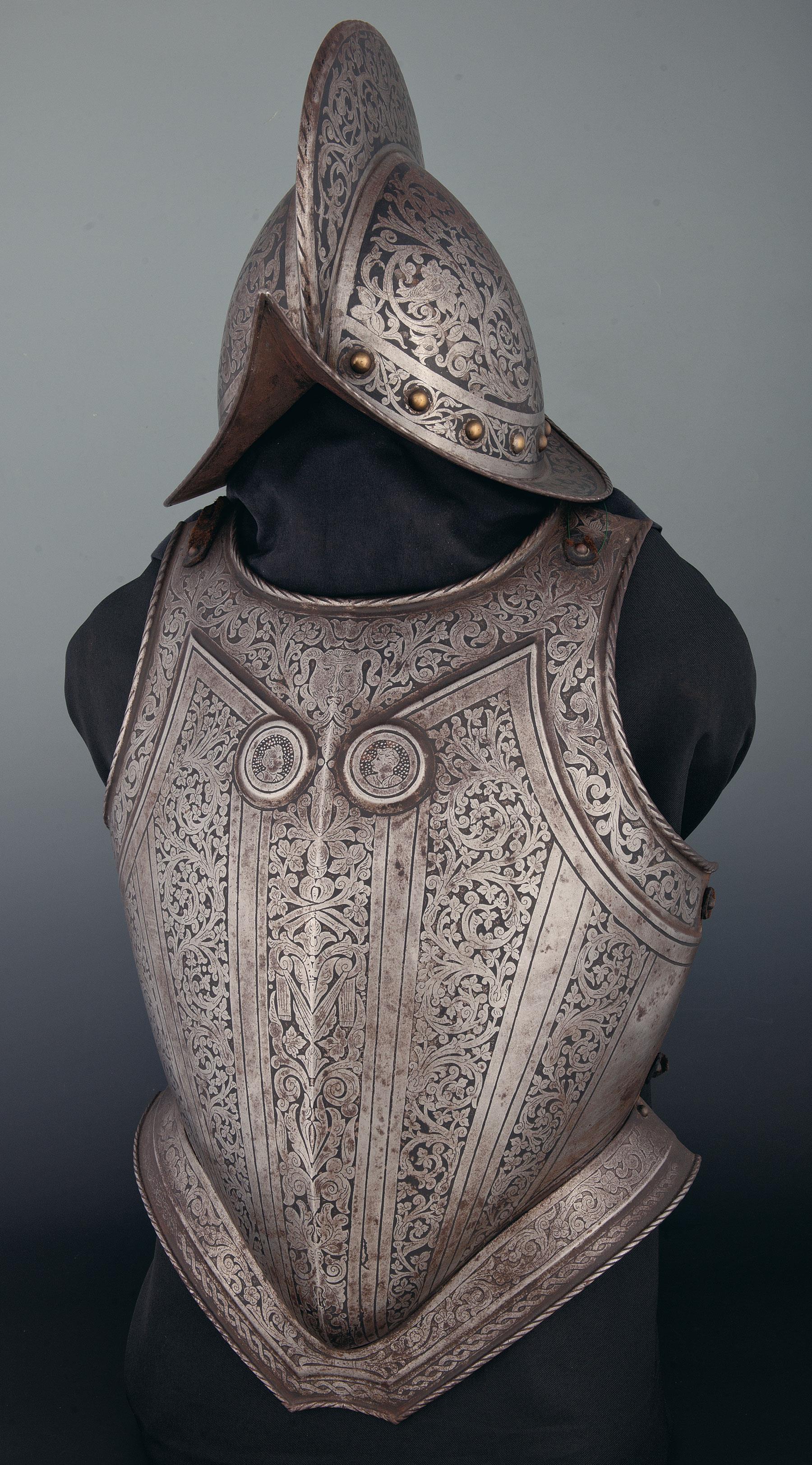 Milanese Style Morian and Breastplate | Rock Island Auction