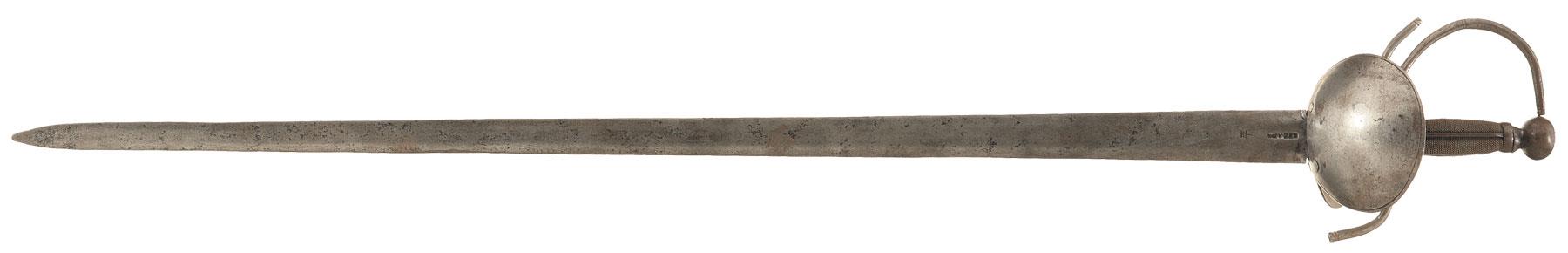 Spanish Bilbao Sword with Shell Guard | Rock Island Auction