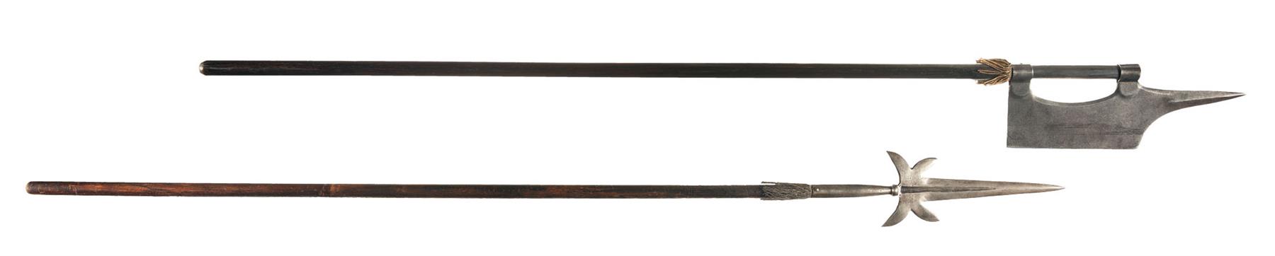 Two Victorian Era Polearms | Rock Island Auction