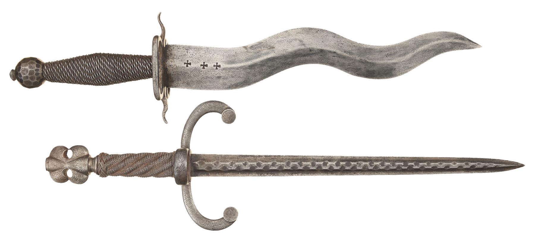 Two Victorian Era European Style Daggers | Rock Island Auction