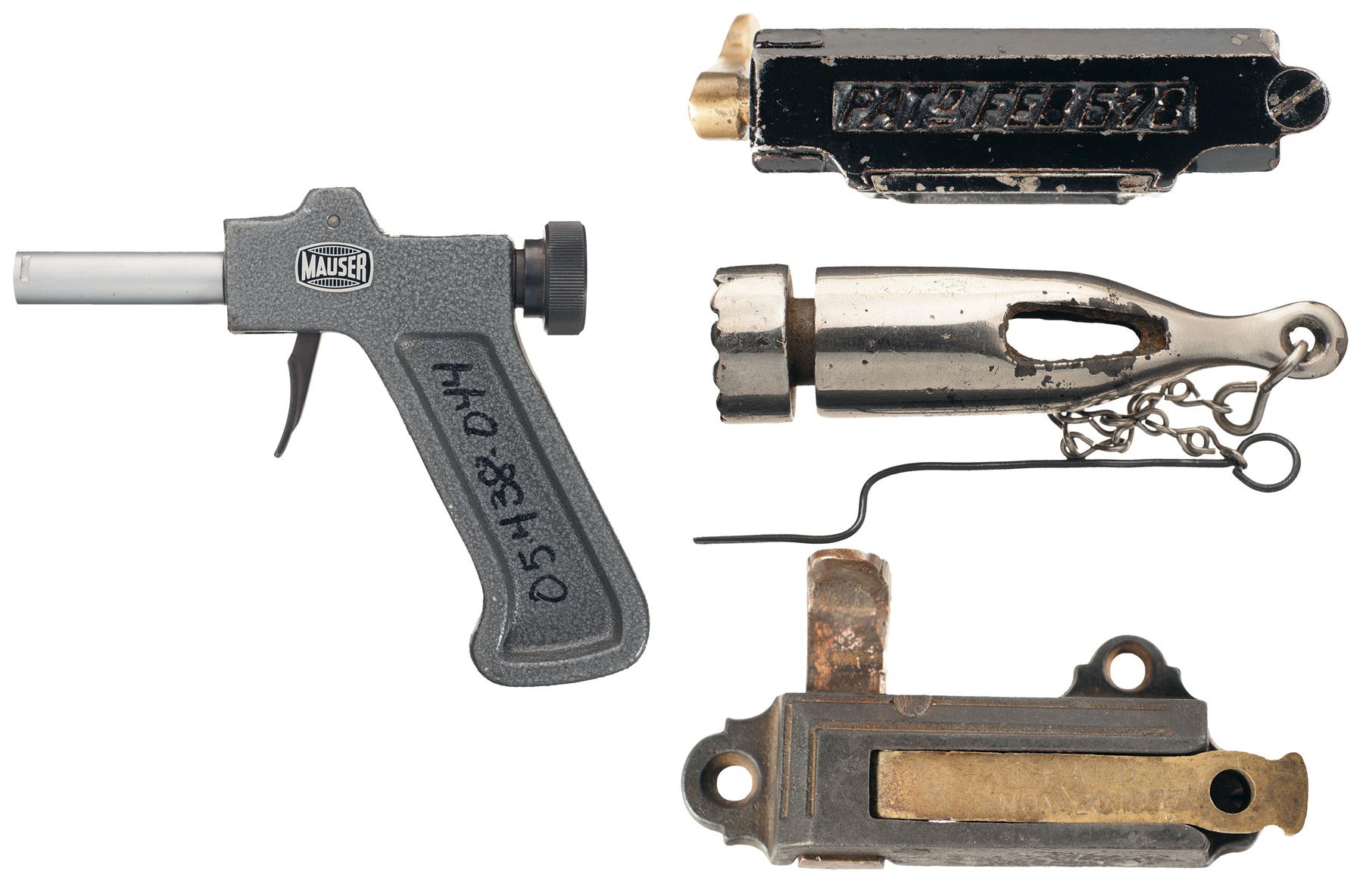 Collector's Lot of Three Blank Firing Alarm Guns and Unique Maus | Rock ...