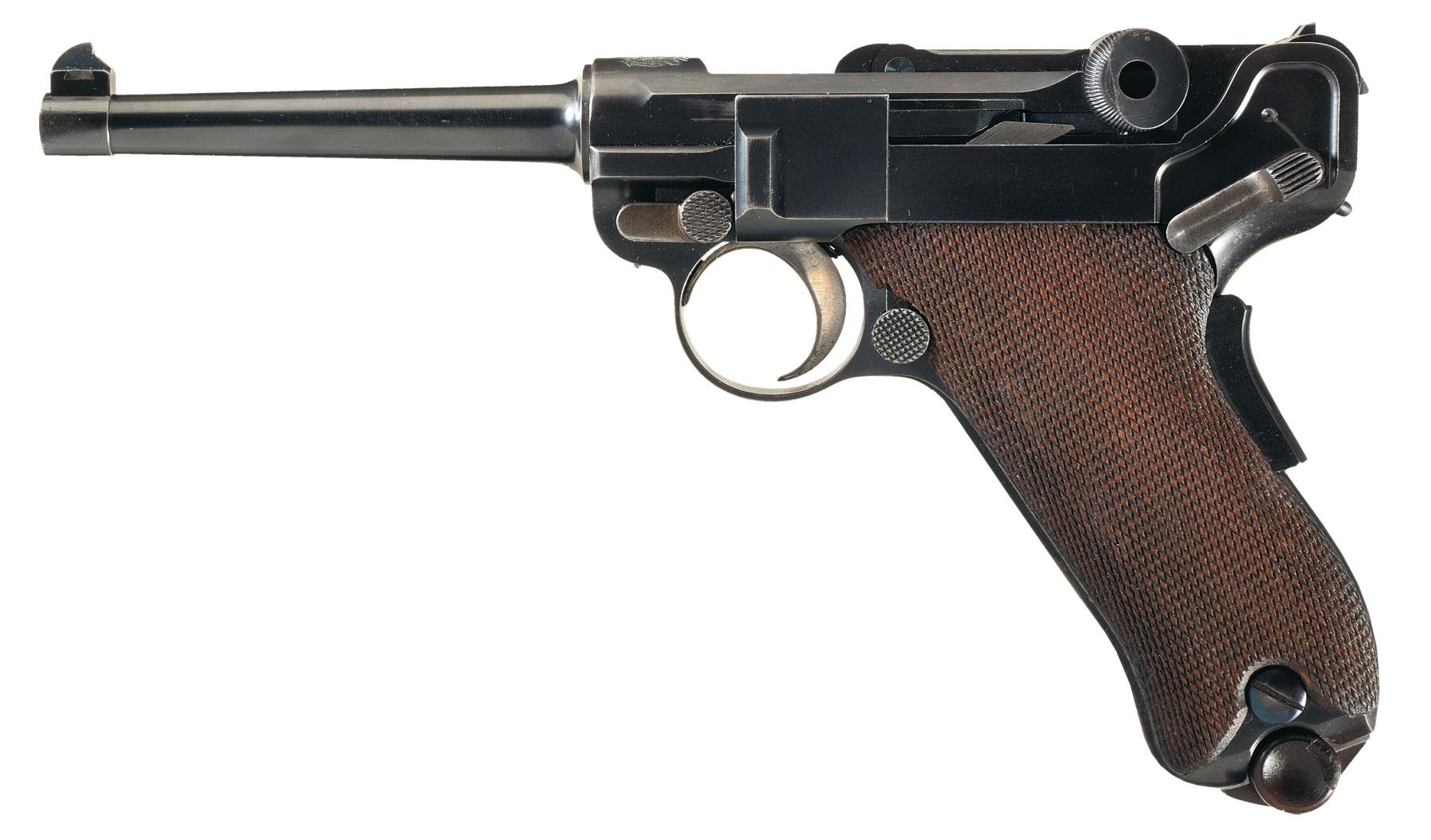 Unique DWM Model 1900 Bulgarian Contract Sample Luger Pistol | Rock ...