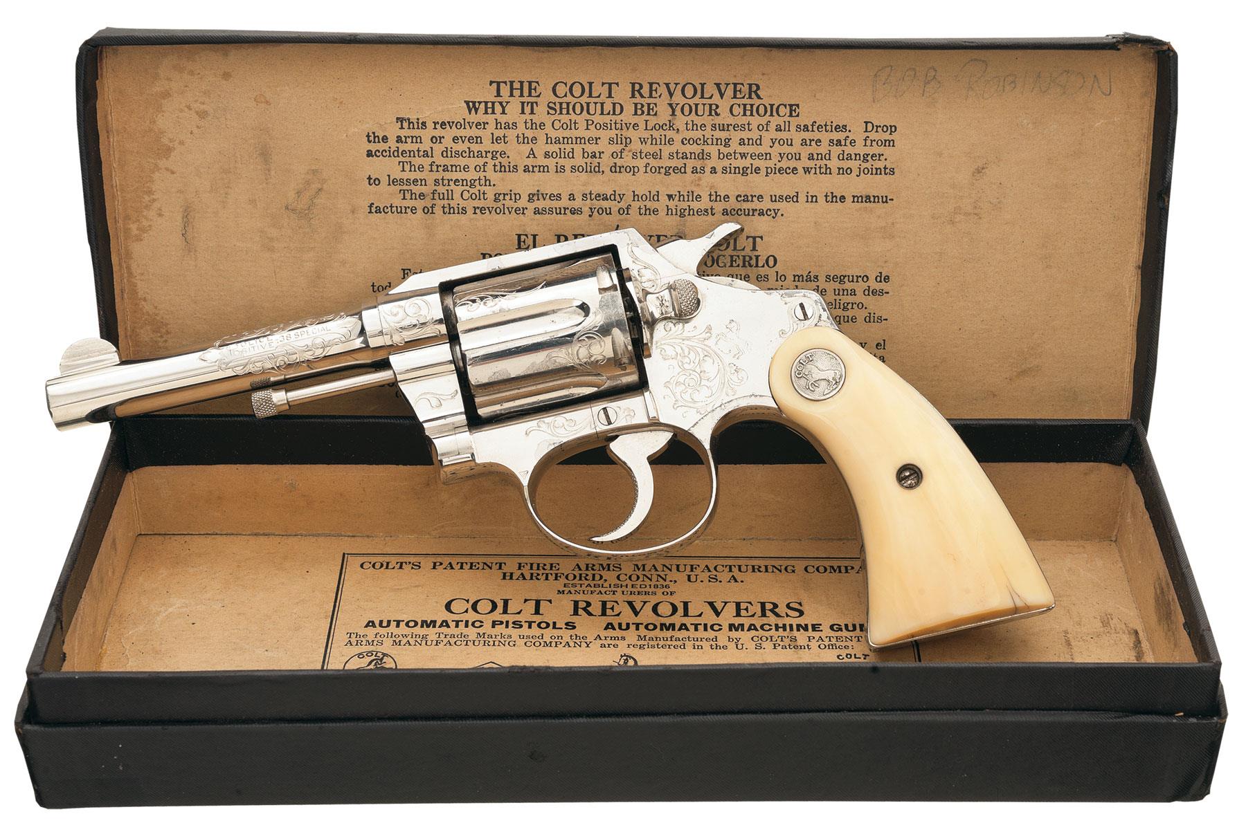 Colt Police Positive Revolver 38 | Rock Island Auction