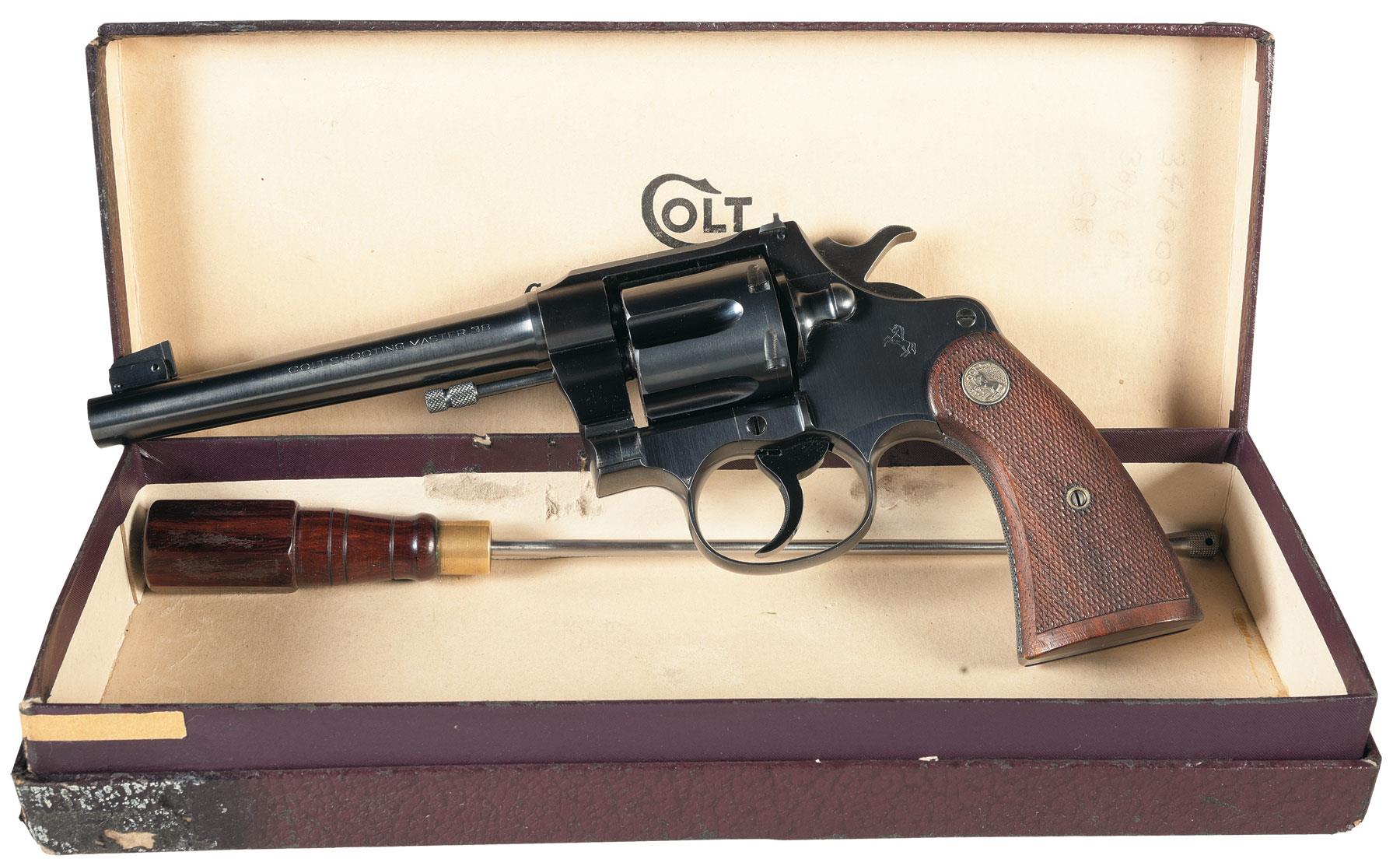 Colt Shooting Master Revolver 38 | Rock Island Auction
