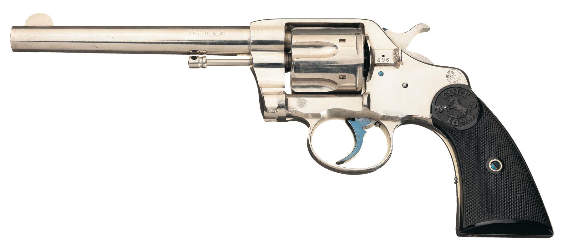 Outstanding Colt Model 1894 New Army Double Action Revolver | Rock ...