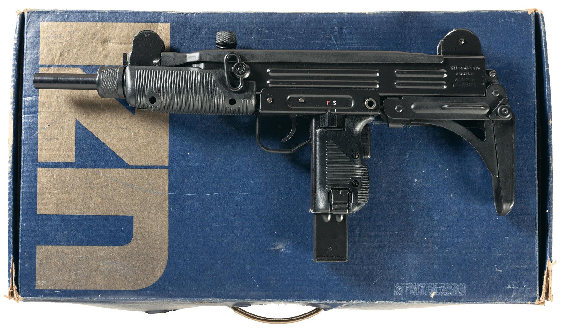 Action Arms Ltd. Uzi Semi-Automatic Pistol with Box | Rock Island Auction