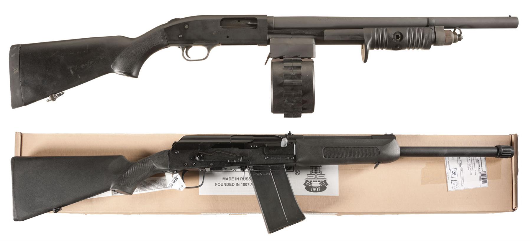 Two Magazine-Fed Shotguns | Rock Island Auction