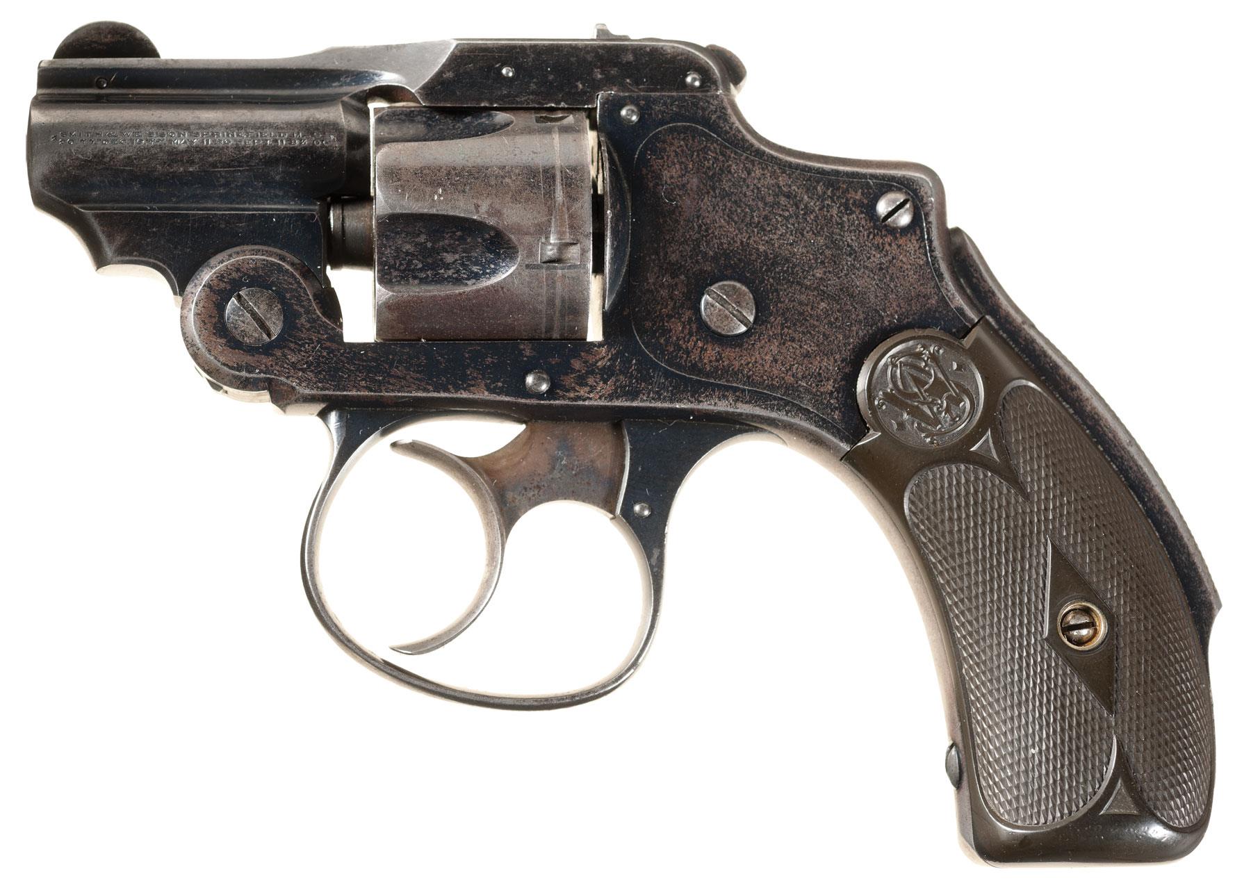 Smith & Wesson 32 Safety Hammerless Revolver 32 S&W | Rock Island Auction