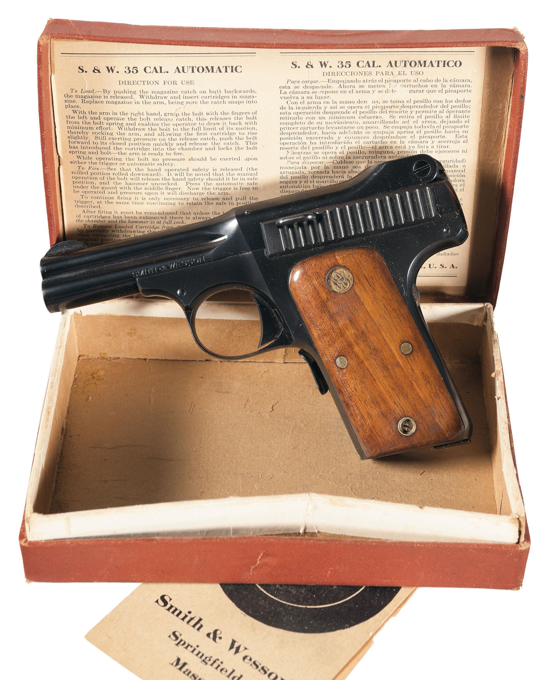 Smith & Wesson 35 Automatic Pistol 35 S&W | Rock Island Auction