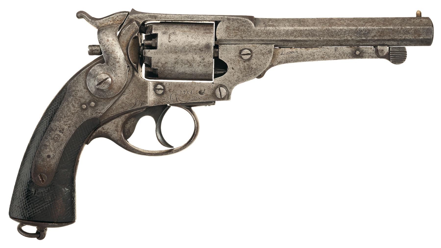 Scarce Confederate Kerr's Patent Percussion Revolver | Rock Island Auction