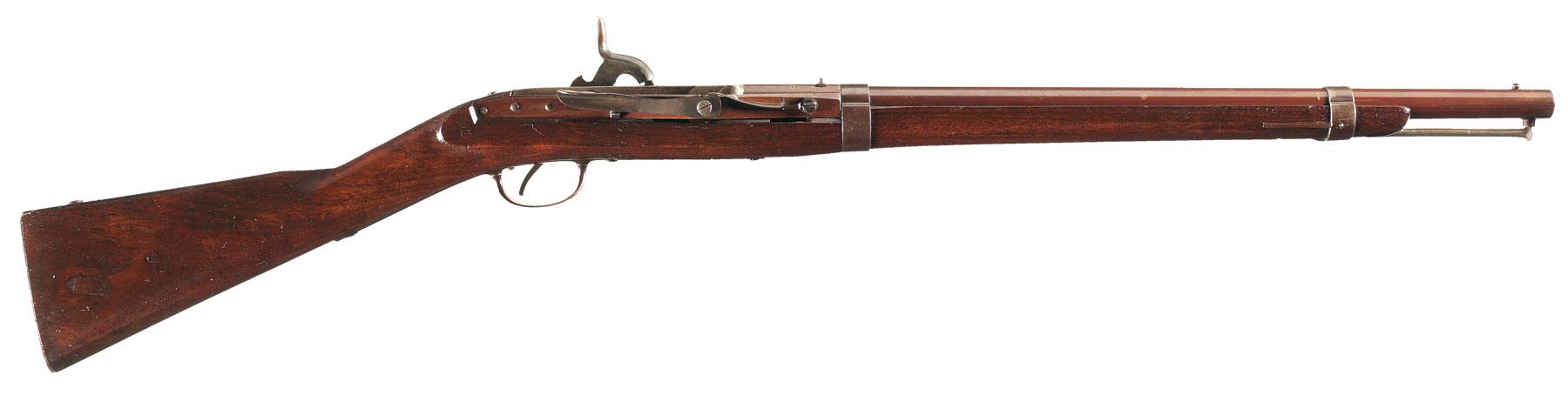 U.S. Model 1843 Hall-North Breech-Loading Percussion Carbine | Rock ...