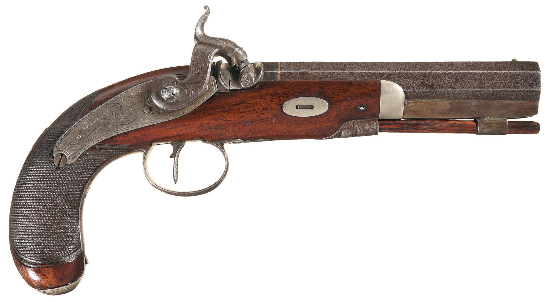 Philadelphia Derringer Pistol 45 percussion | Rock Island Auction