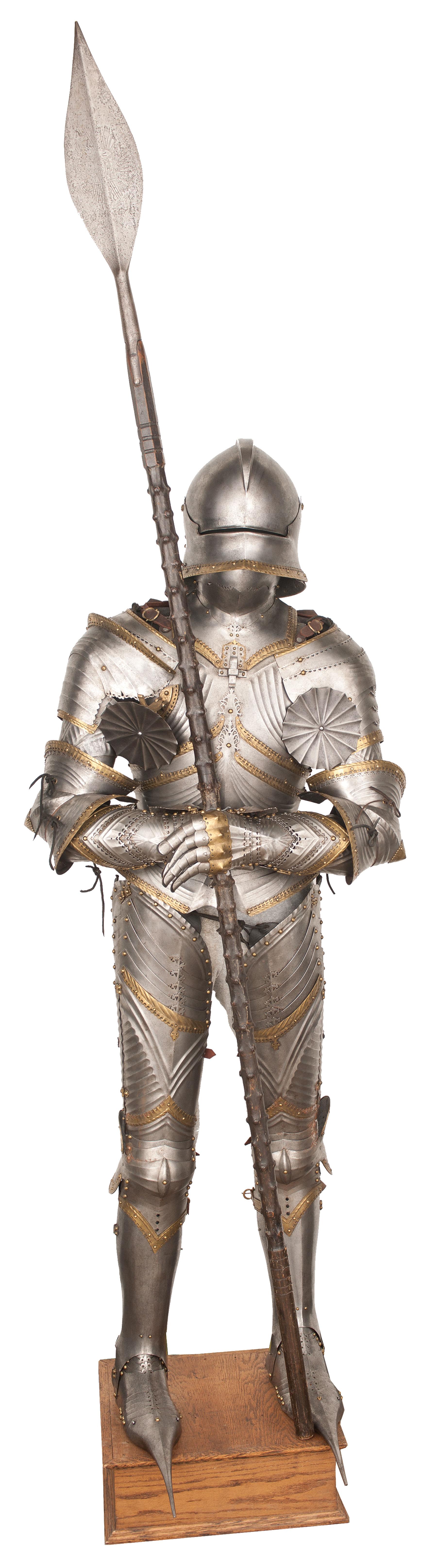 Elaborate Harness of Armor in the Style of Late 15th Century Ger | Rock ...