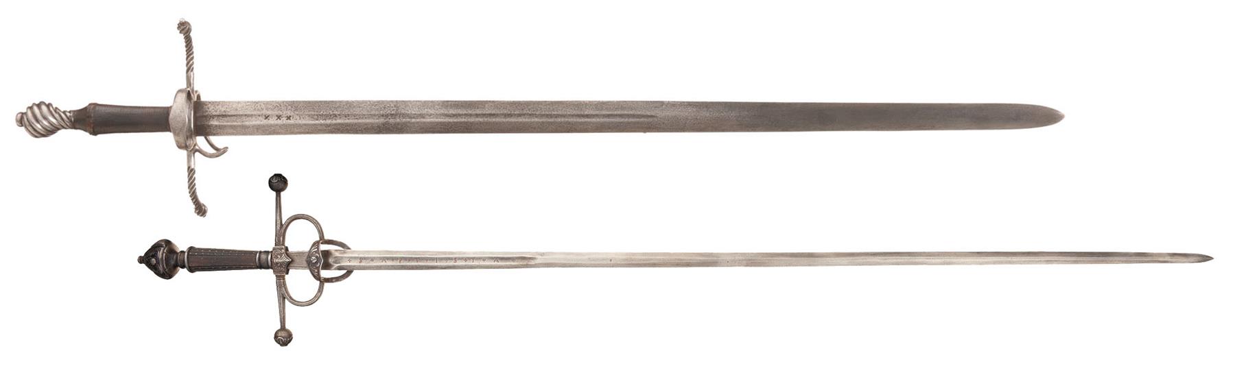 Two European Style Swords | Rock Island Auction