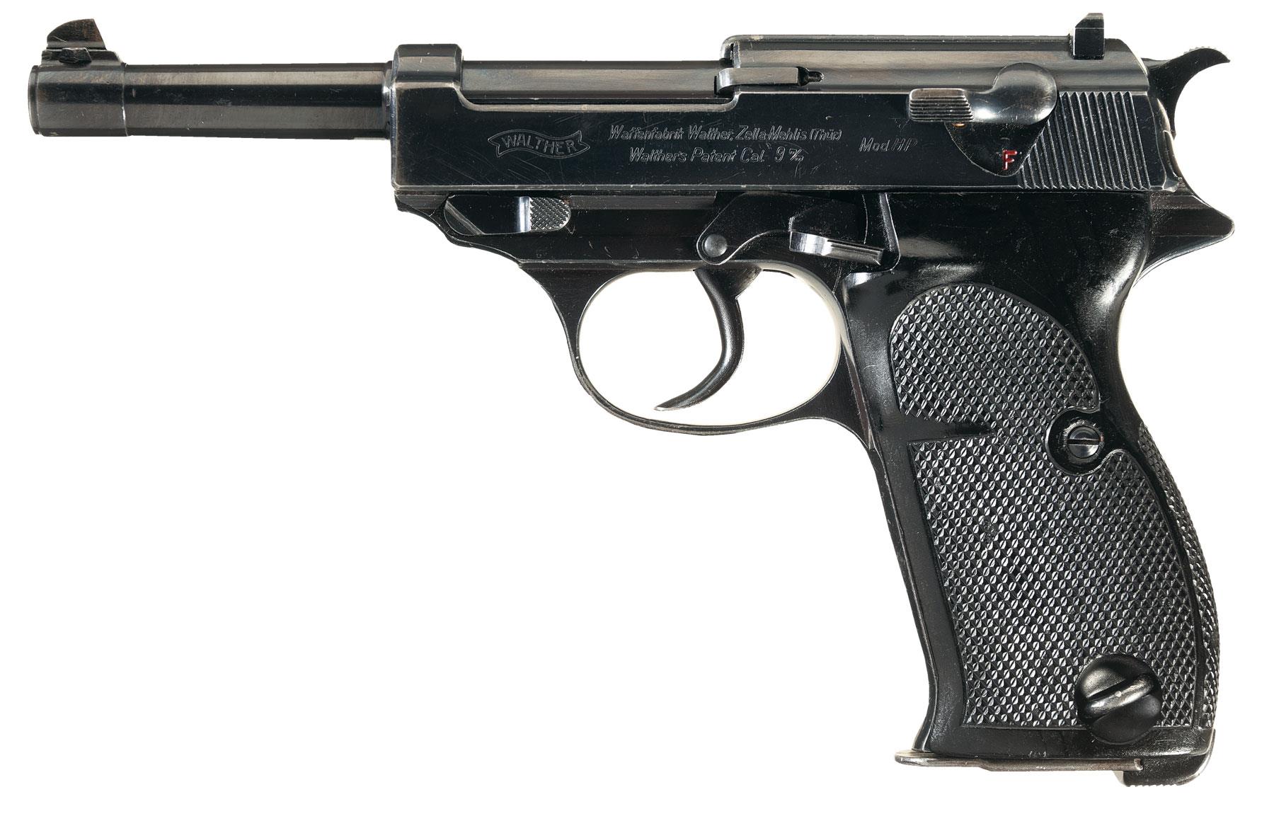 Walther HP Pistol 9 mm Luger | Rock Island Auction