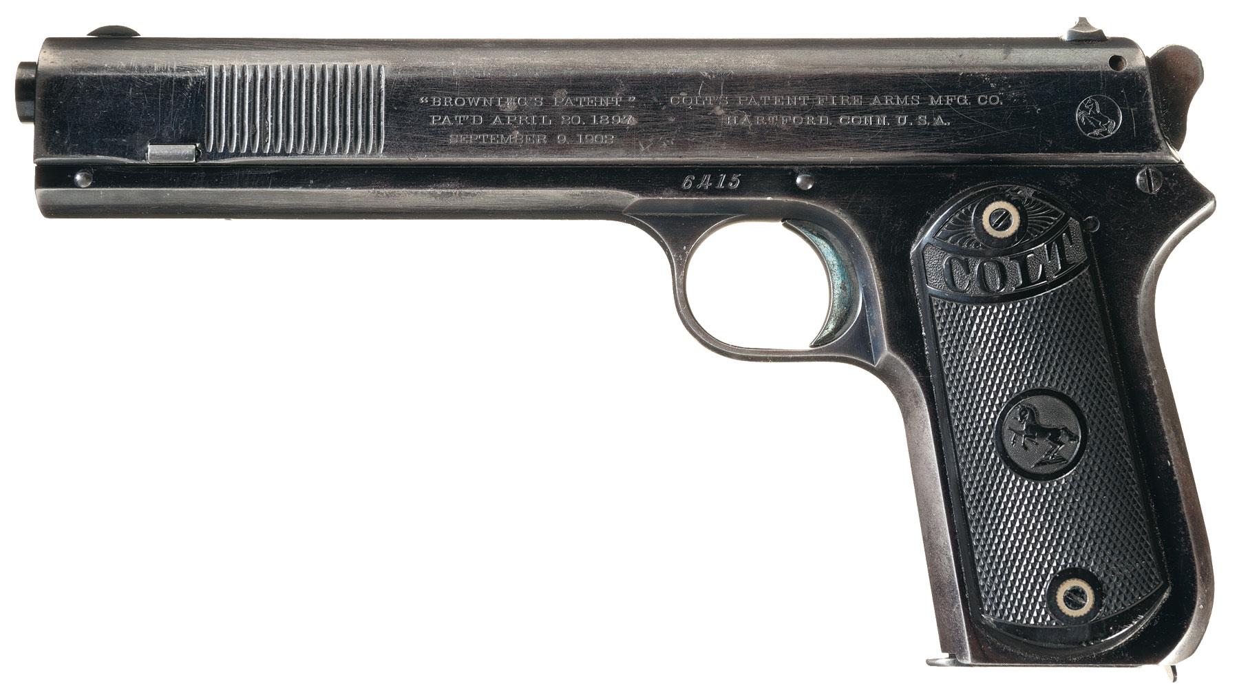 Colt Model 1902 Sporting Semi-Automatic Pistol | Rock Island Auction