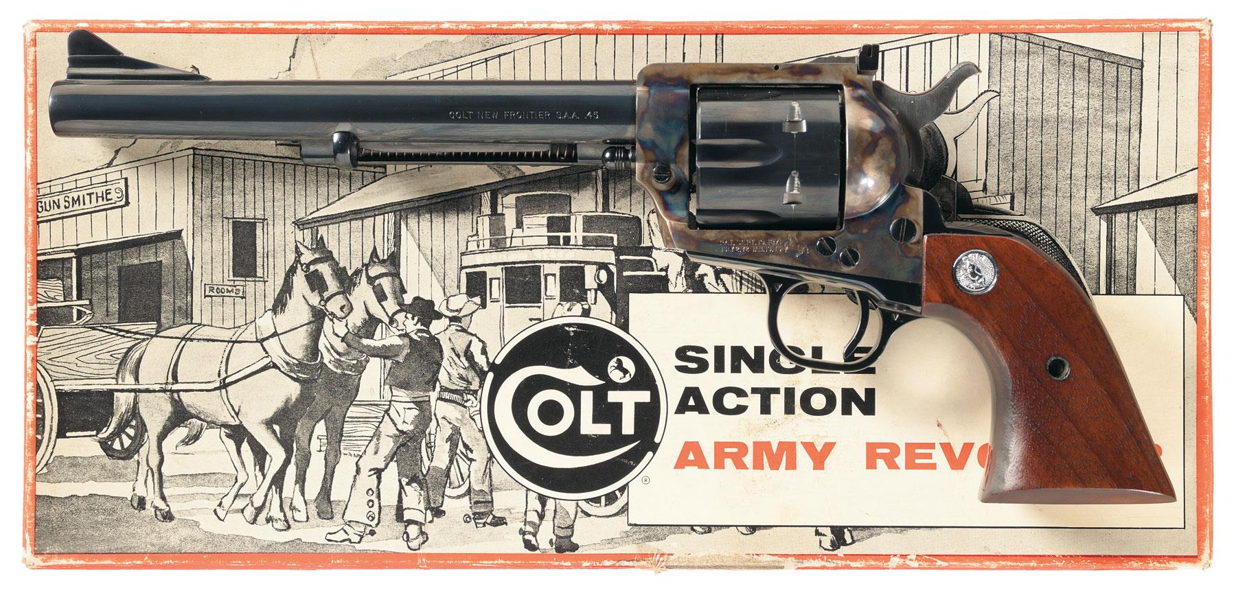 Colt New Frontier Revolver 45 | Rock Island Auction