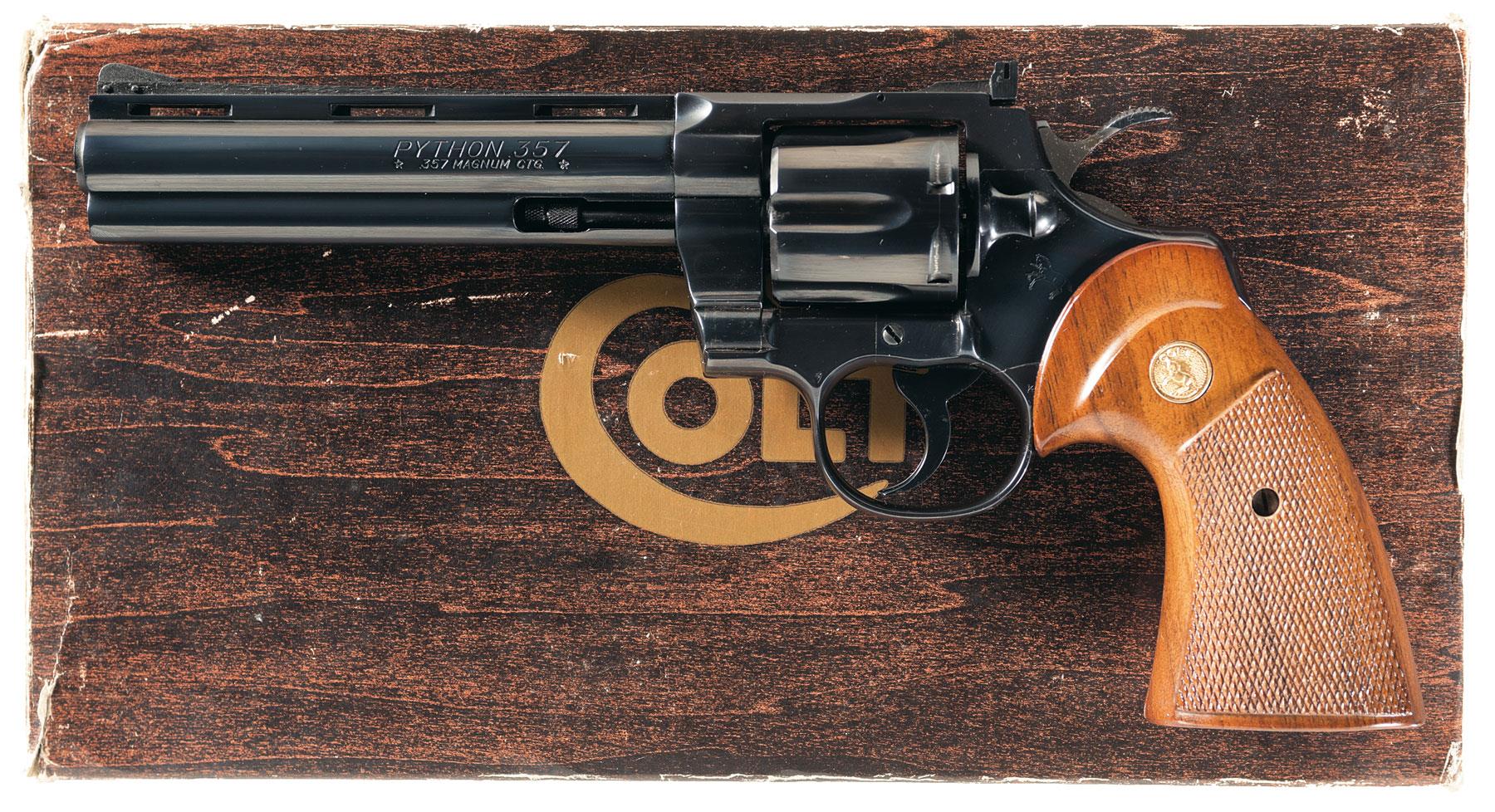 Colt Python Double Action Revolver with Factory Box | Rock Island Auction