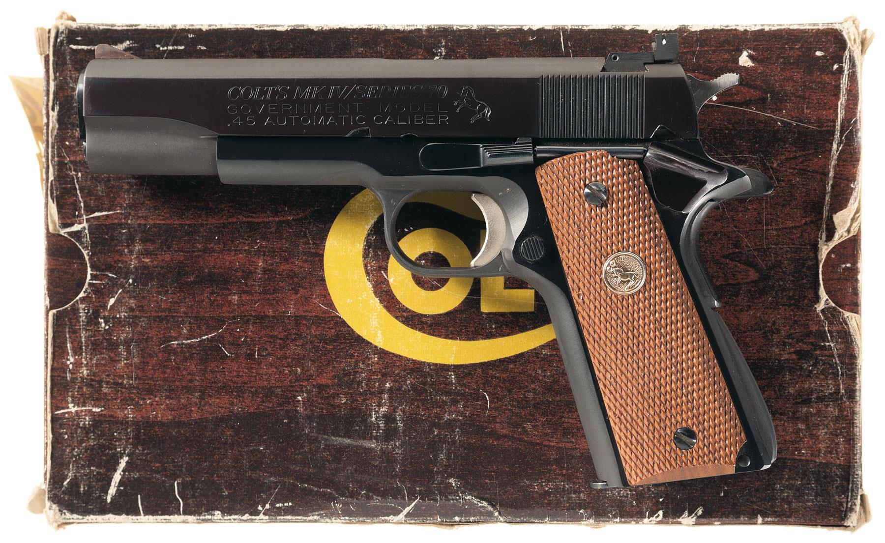 Colt Mark/IV Series 70 Government Model Semi-Automatic Pistol | Rock ...