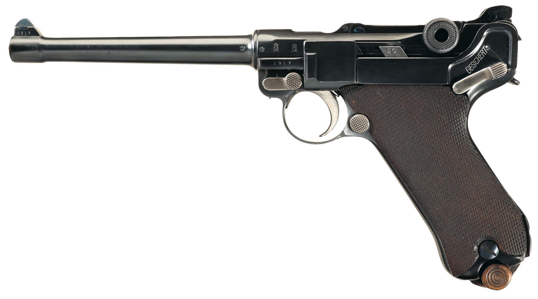 DWM 1917 Dated Navy Luger Pistol | Rock Island Auction