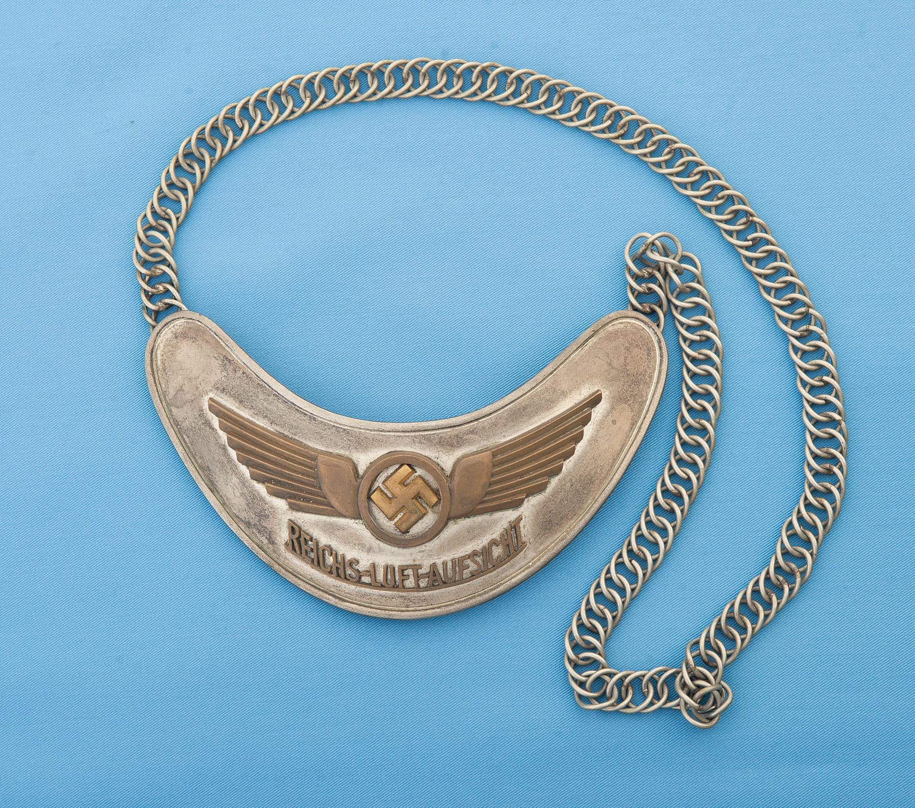 Scarce Reichs Luft-Aufsicht Gorget | Rock Island Auction