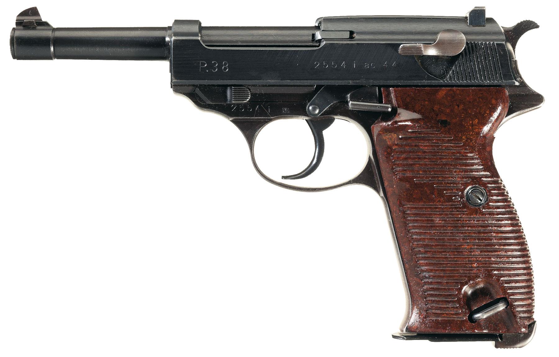 World War II Walther 'ac44' Code P38 Semi-Automatic Pistol | Rock ...
