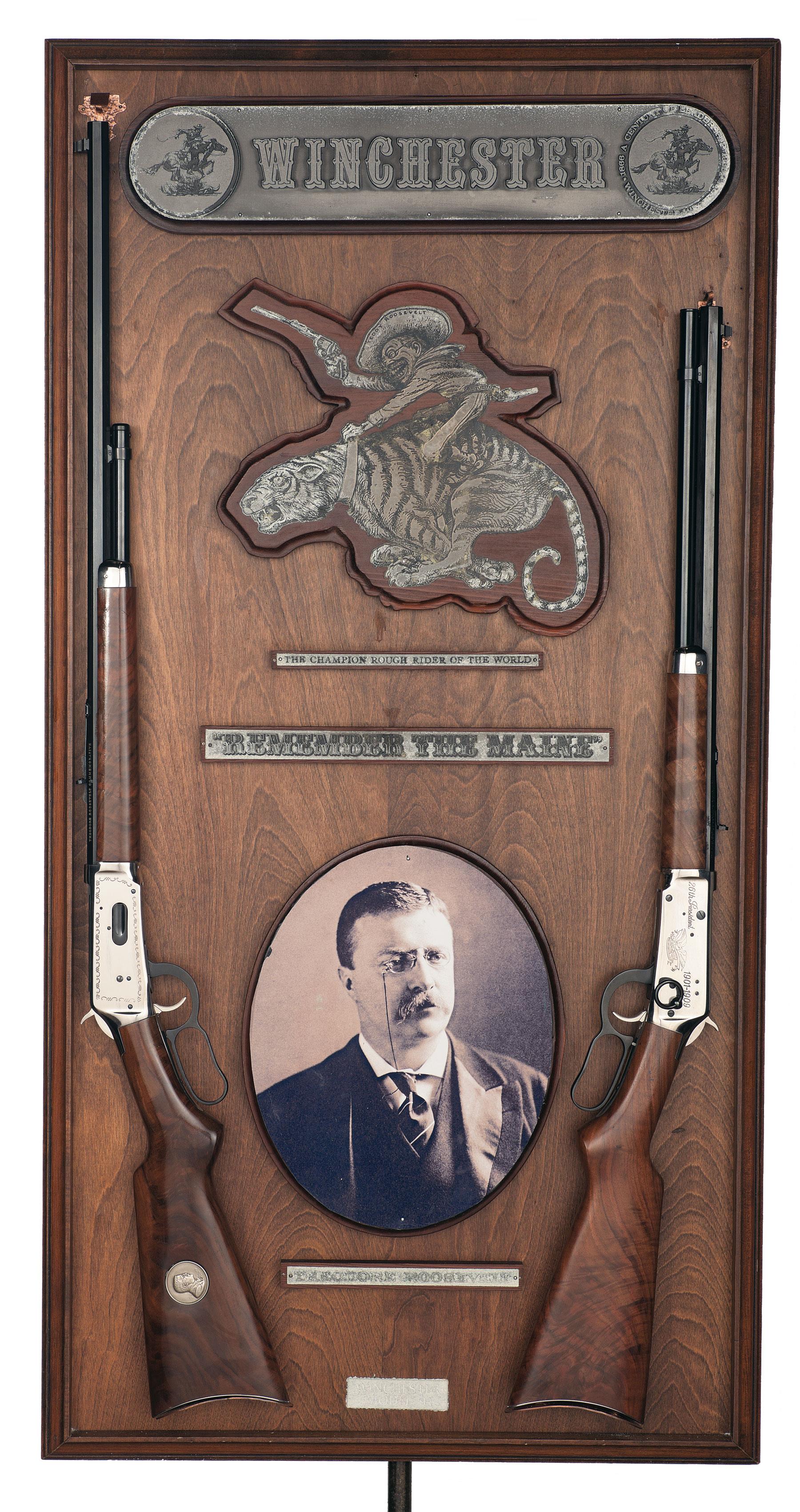 Two Consecutively Serialized Winchester Commemorative Lever Acti | Rock ... Two Consecutively Serialized Winchester Commemorative Lever Acti | Rock ...