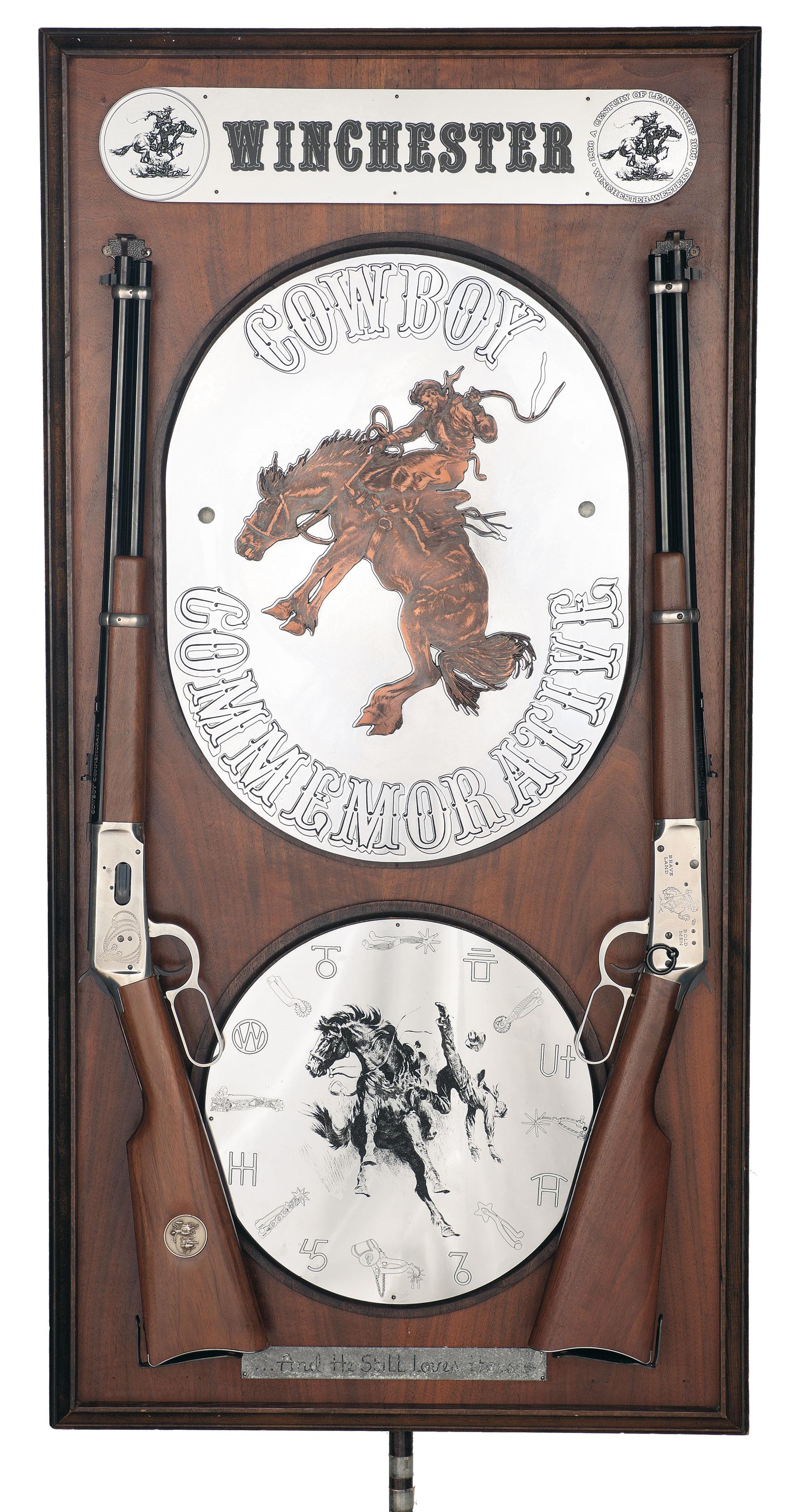 Two Winchester Consecutively Serialized Commemorative Lever Acti | Rock ... Two Winchester Consecutively Serialized Commemorative Lever Acti | Rock ...