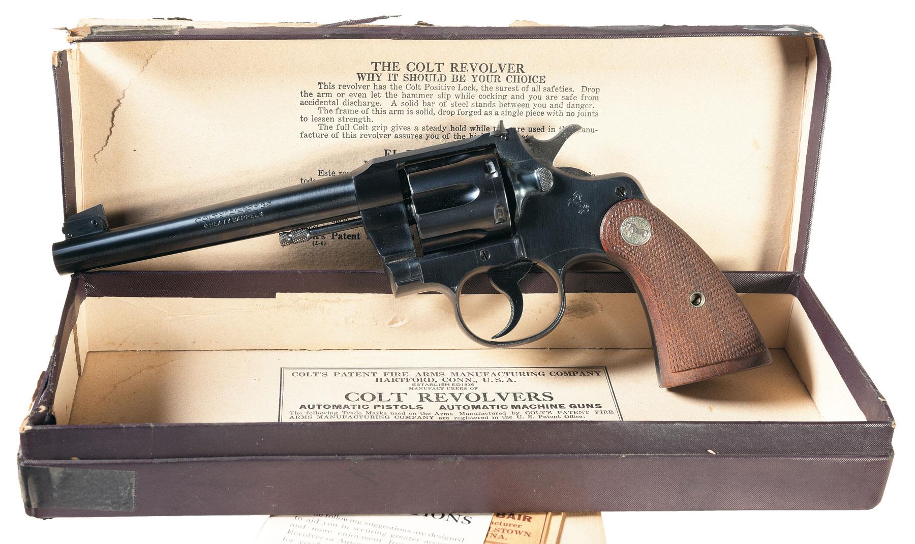 Colt Officers Model Revolver 38 | Rock Island Auction