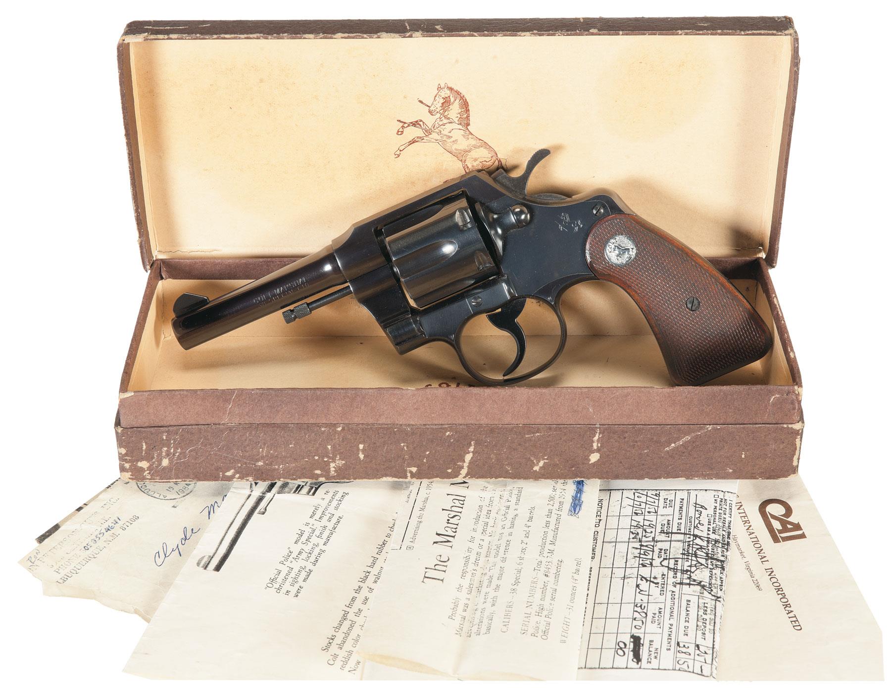 Colt Marshall Revolver 38 special | Rock Island Auction