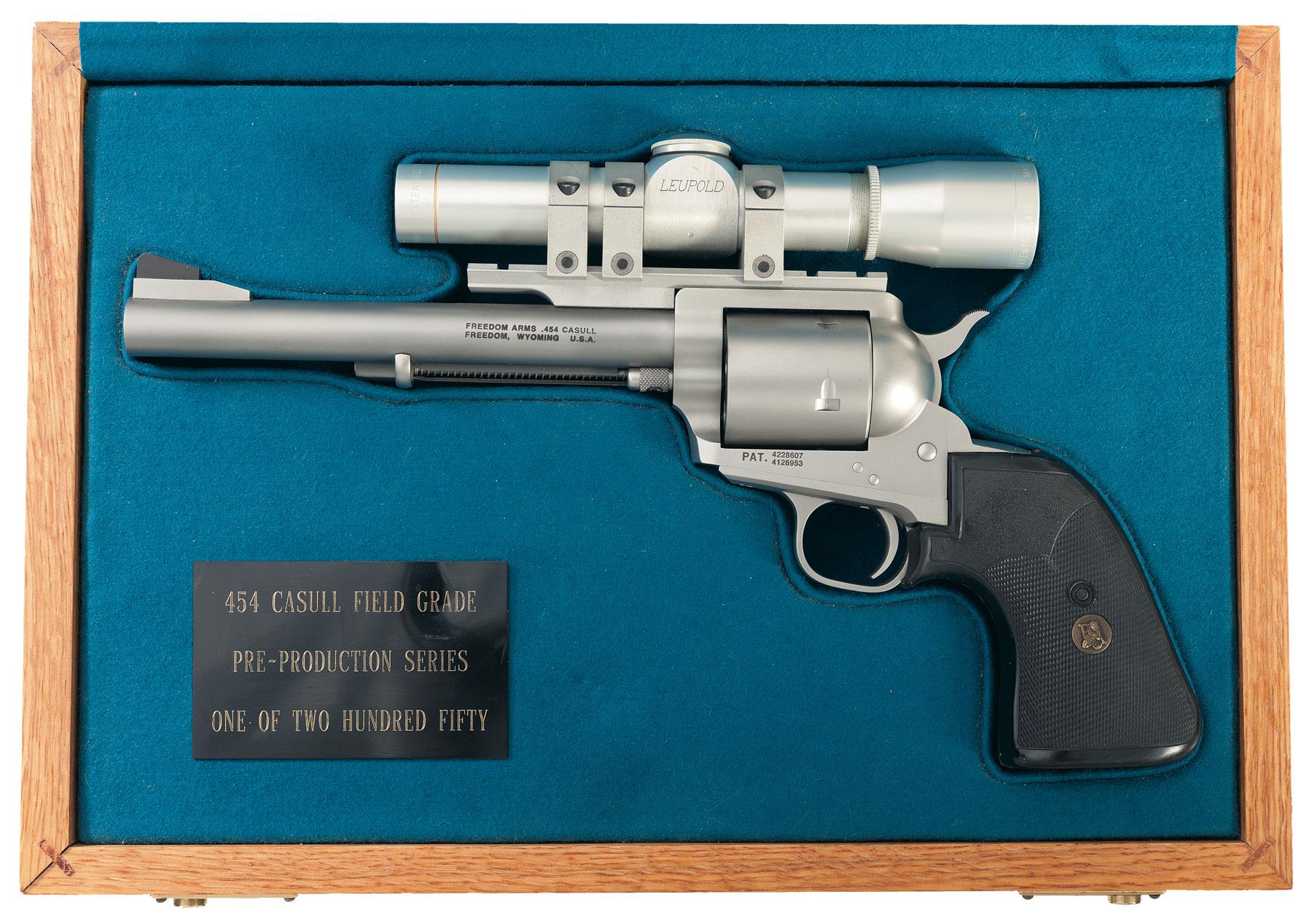 Freedom Arms Field Grade Revolver 454 casull | Rock Island Auction