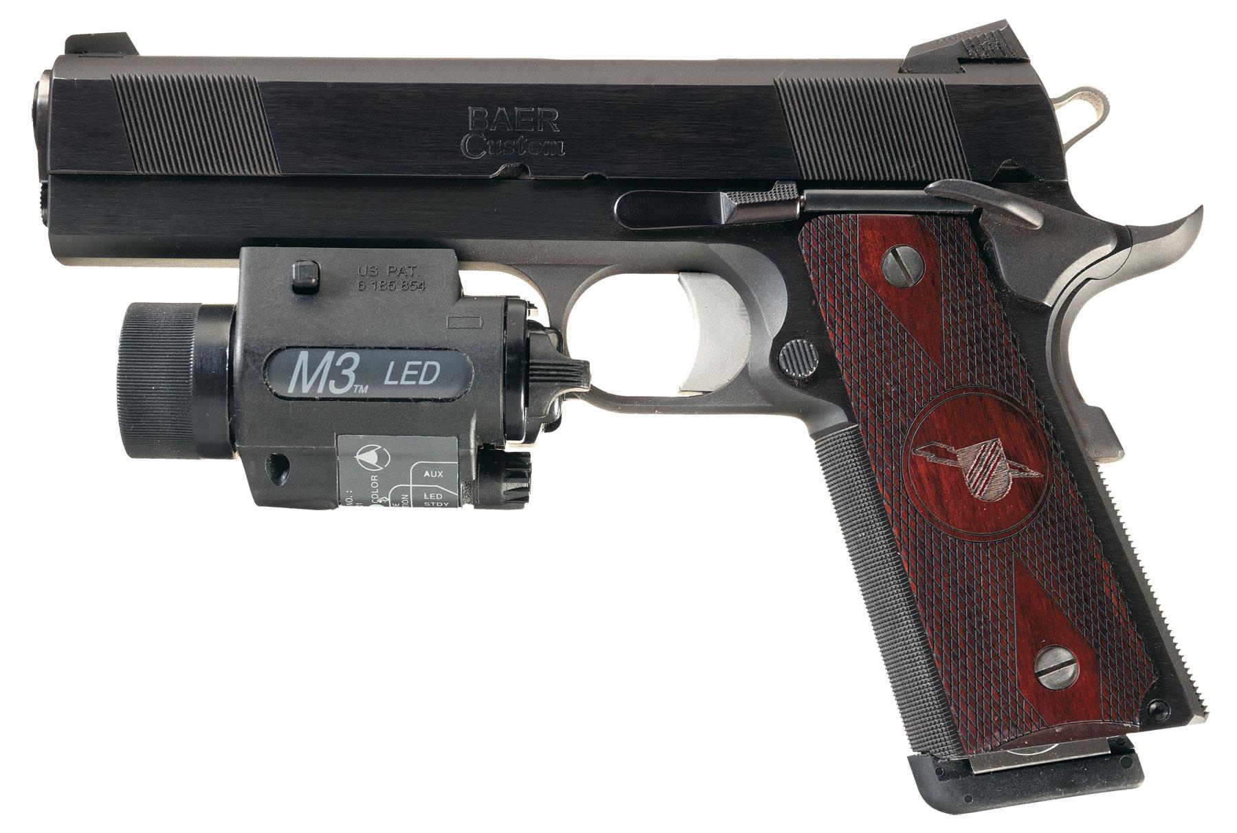 Baer Custom Les 1911 Thunder Ranch Special Pistol 45 ACP | Rock Island ...