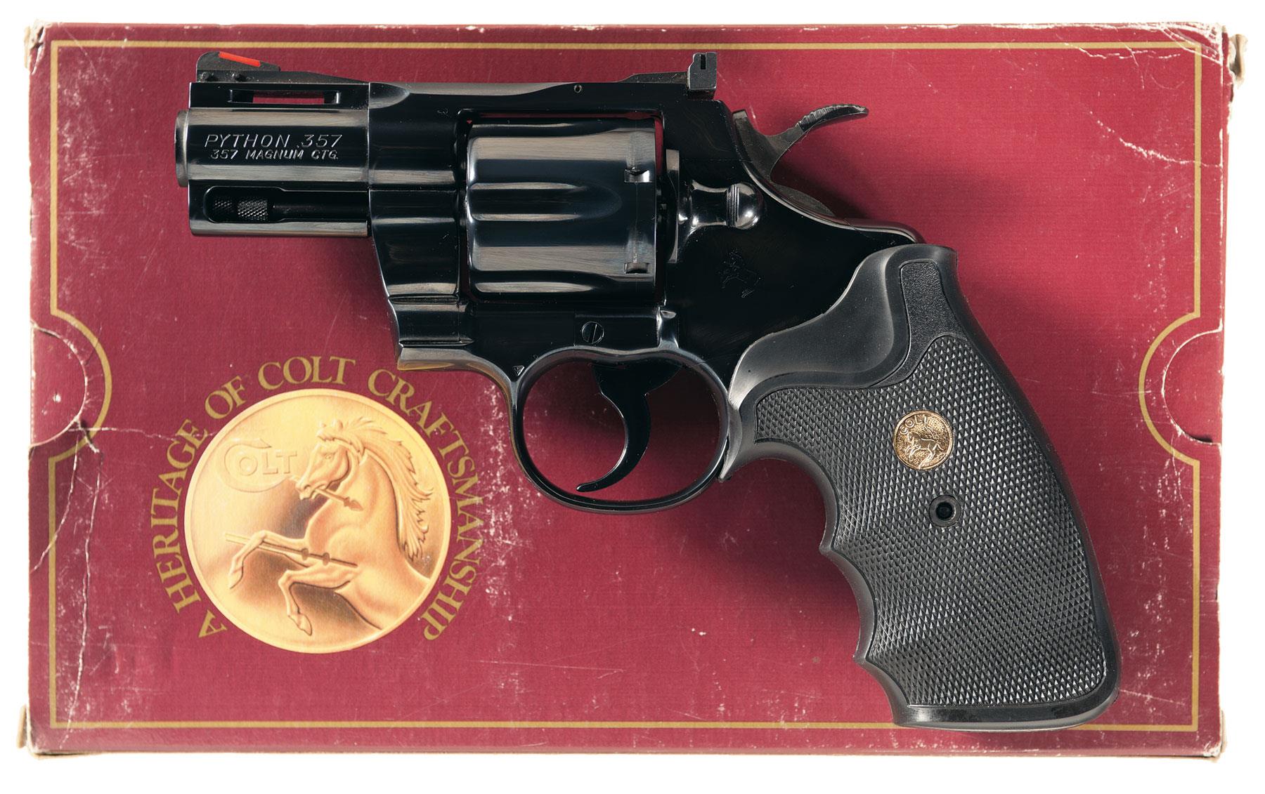 Colt Python Revolver 357 magnum | Rock Island Auction