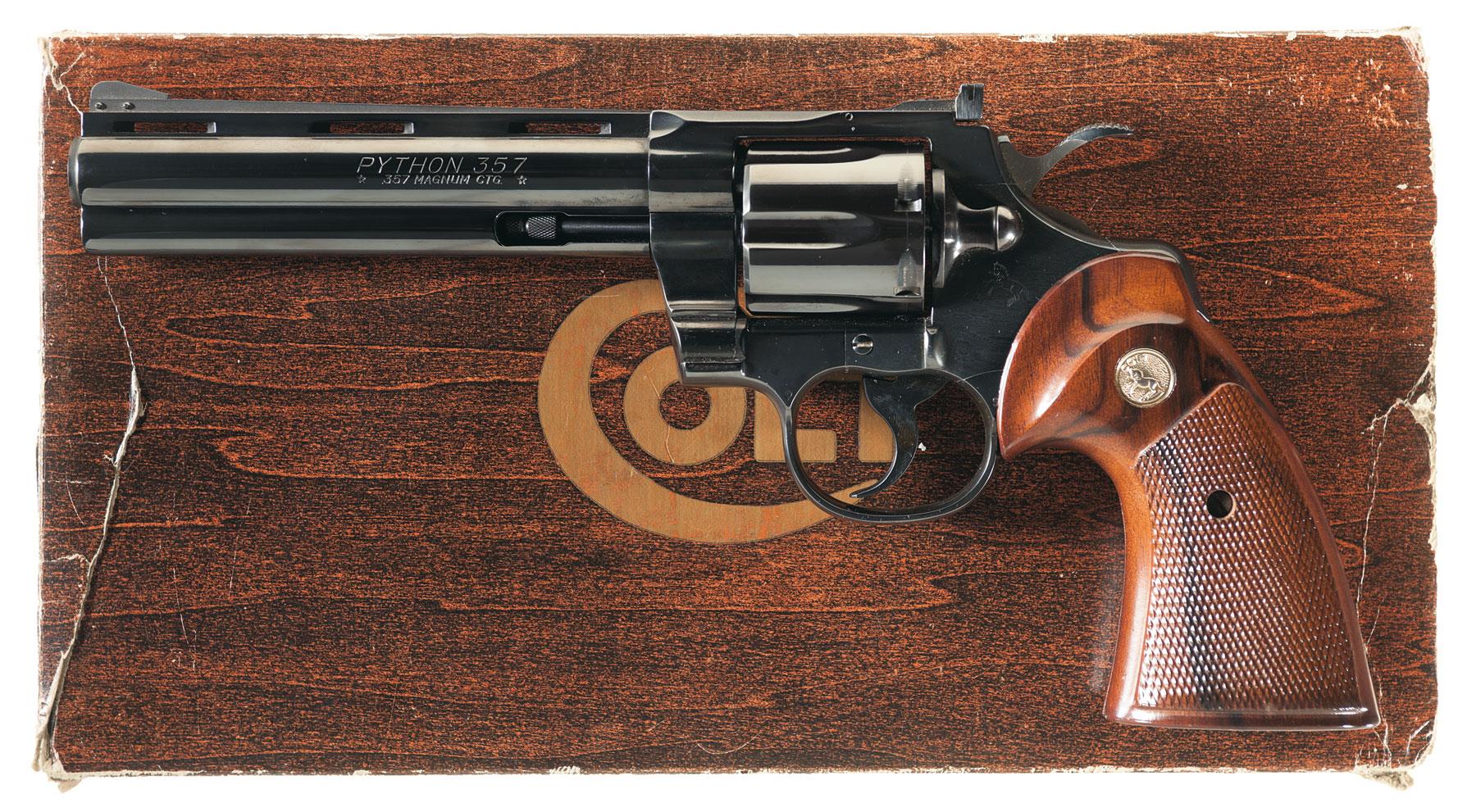 Colt Python Double Action Revolver with Original Box | Rock Island Auction