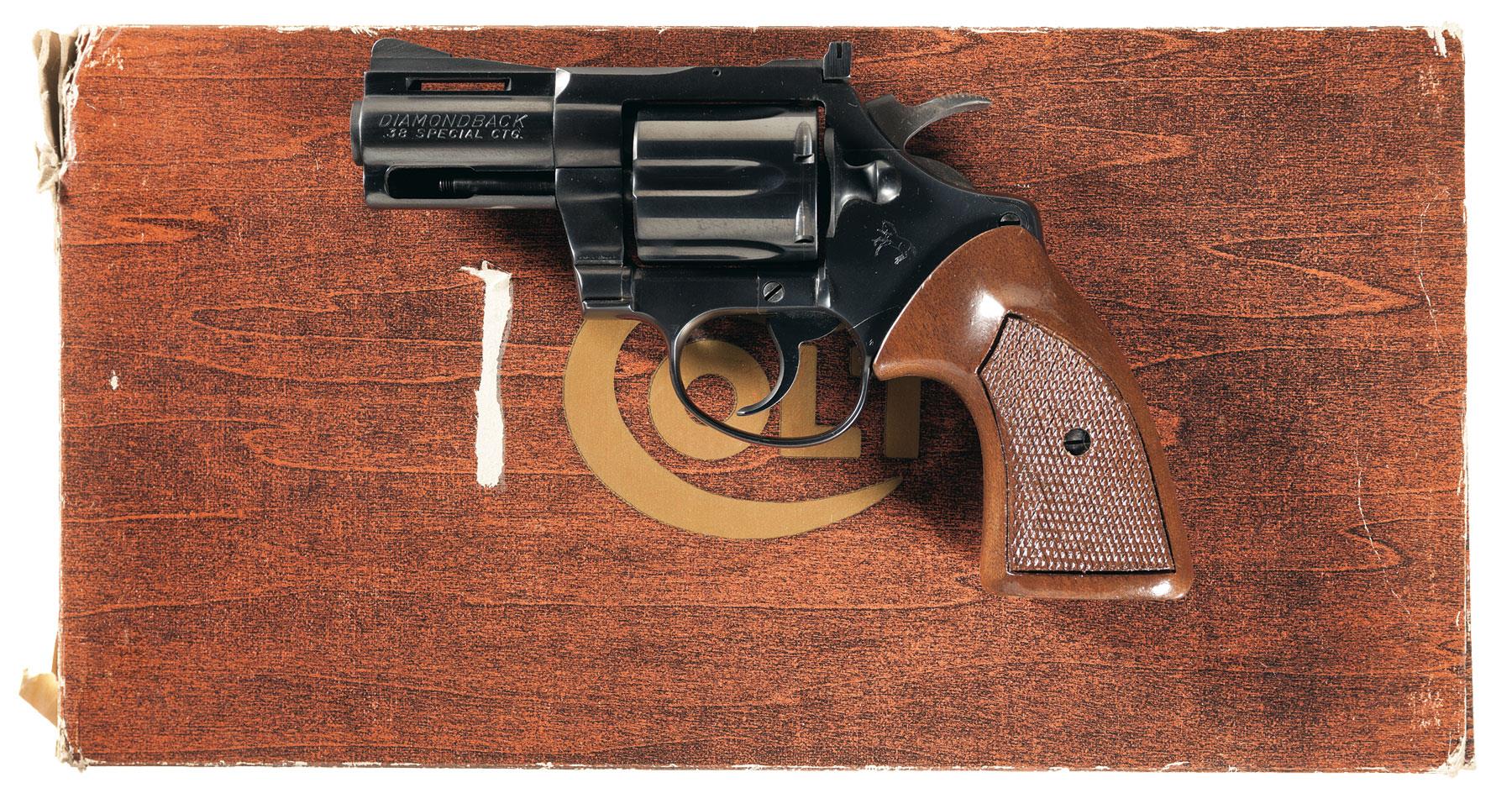 Colt Diamondback Double Action Revolver with Original Box | Rock Island ...