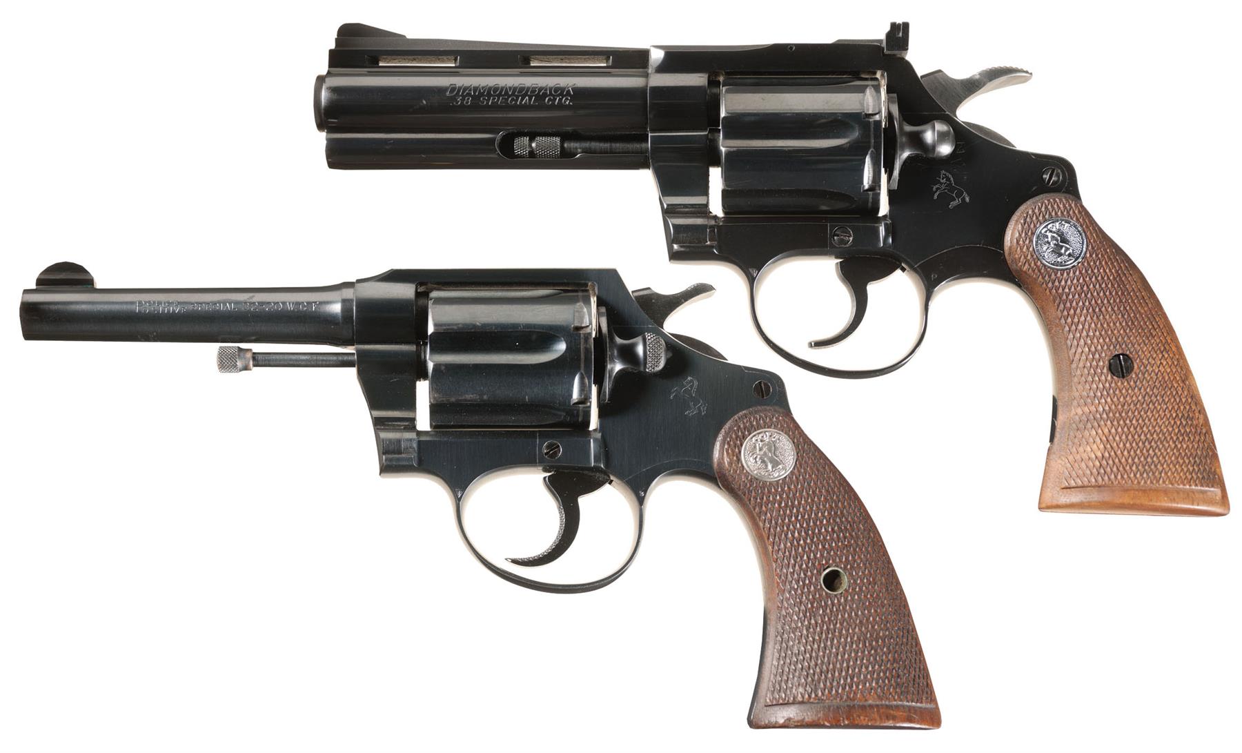 Two Colt DA Revolvers | Rock Island Auction