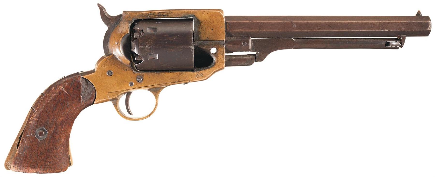 Rare Civil War Confederate Spiller and Burr Percussion Revolver | Rock ...