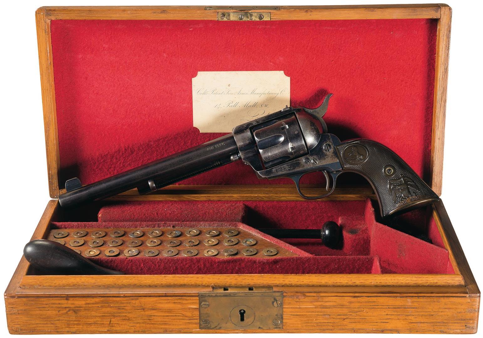 Colt Single Action Army Revolver 450 Eley | Rock Island Auction