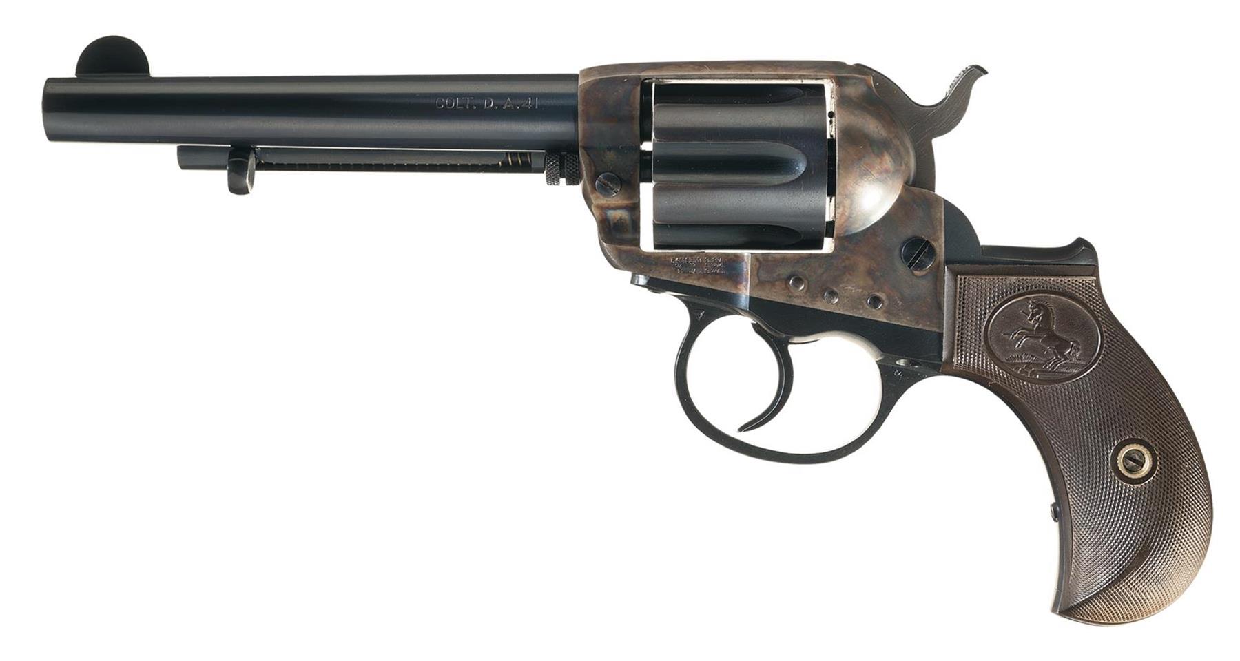 Antique Colt Model 1877 Thunderer Double Action Revolver | Rock Island ...