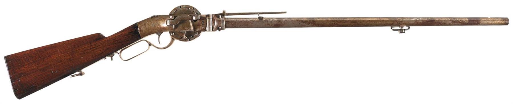 Desirable Third Type P.W. Porter Revolving Percussion Rifle | Rock ...